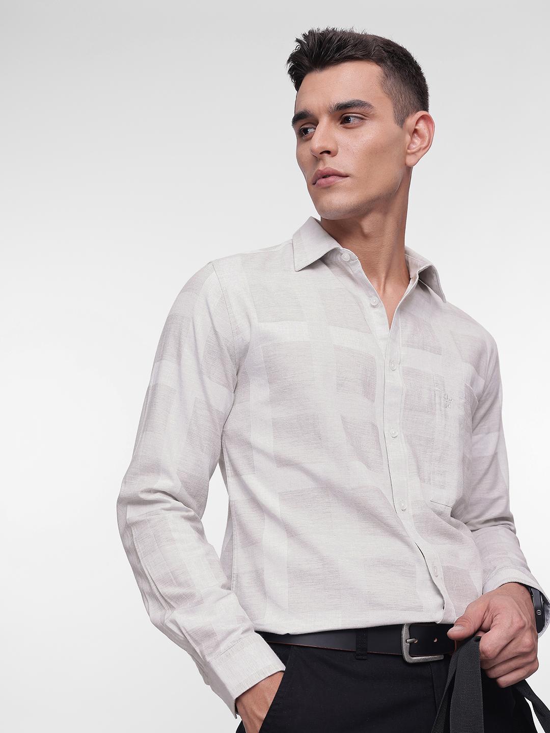 Buy French Connection Slim Fit Checked Pure Cotton Casual Shirt ...