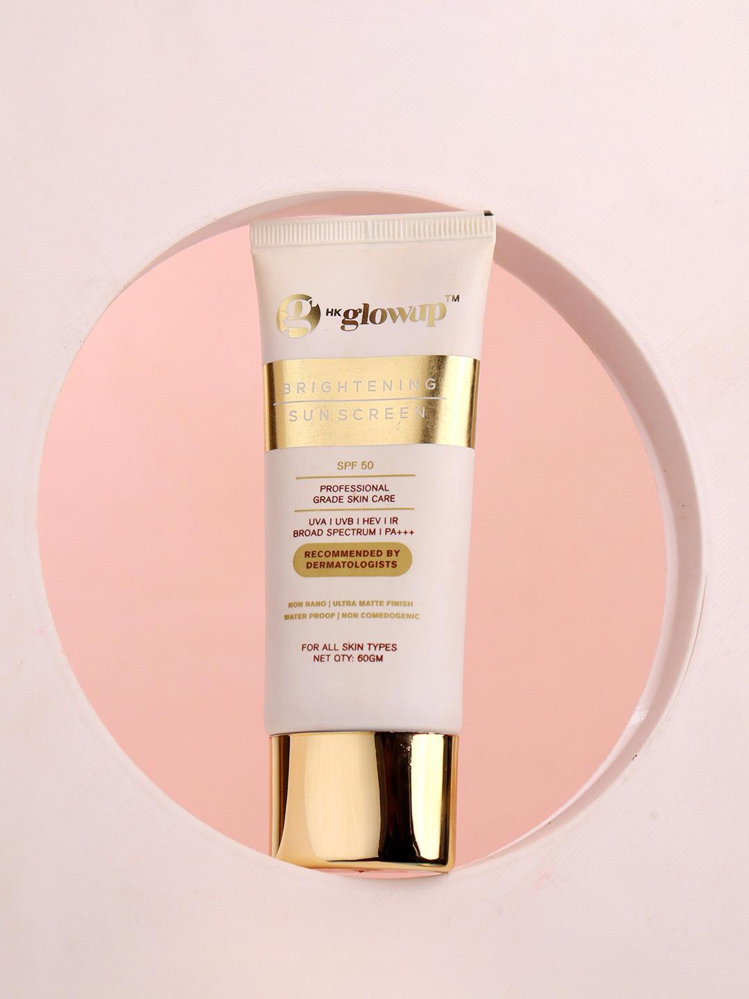 Buy G HK GLOWUP Brightening Sunscreen Cream SPF 50 PA+++ 60 G - Body ...