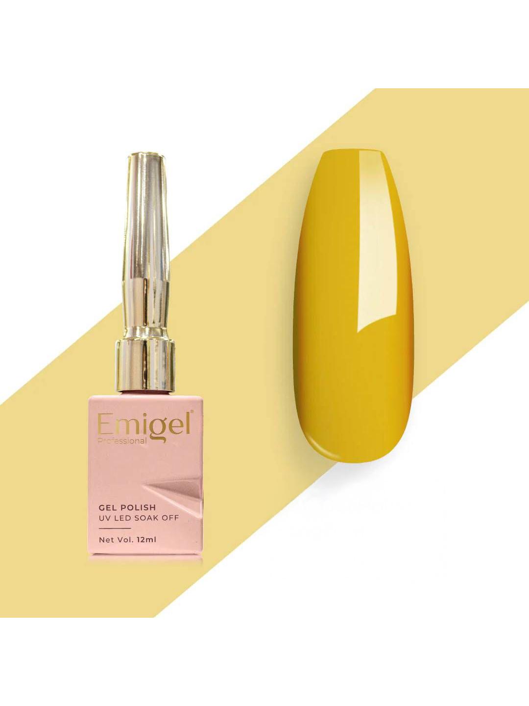 Buy Emigel PROFESSIONAL UV Gel Nail Polish 12 Ml Cookie Yellow E 055 ...