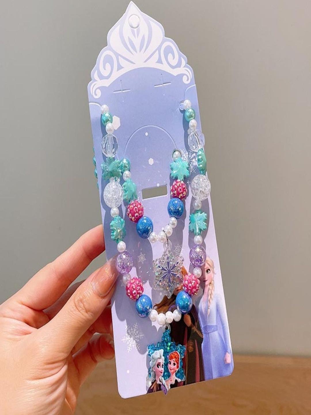 Buy SAPRAA TRENDS Girls Artificial Stones And Beads Necklace And ...