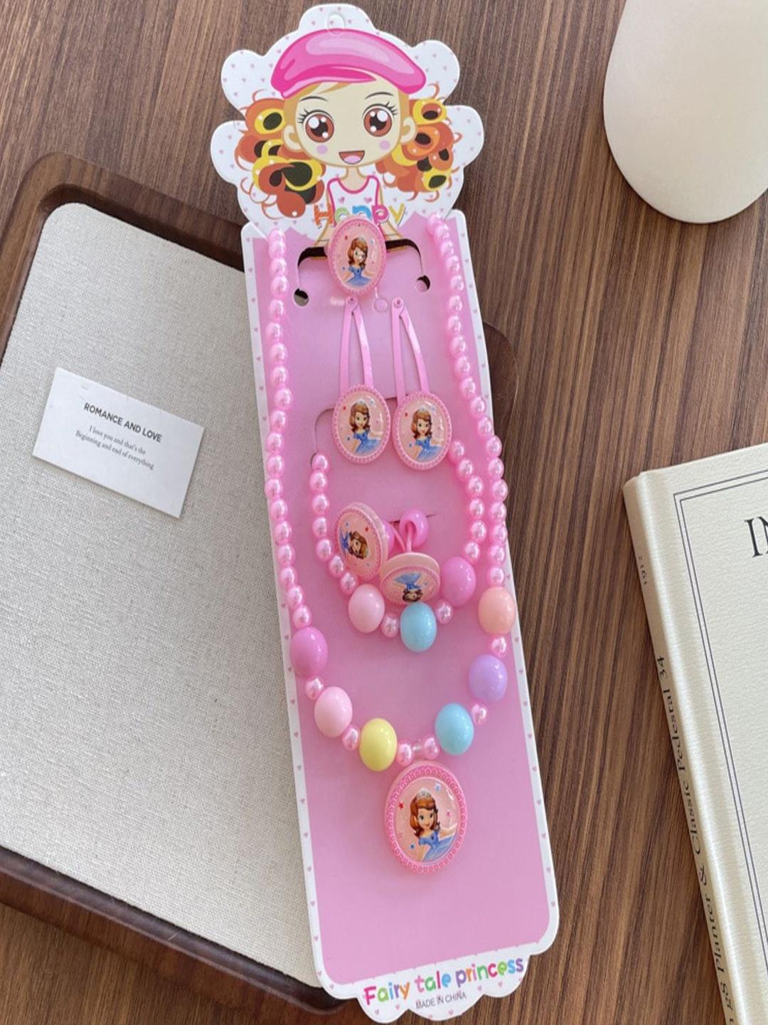 Buy SAPRAA TRENDS Kids Girls NA Copper Artificial Stones And Beads ...