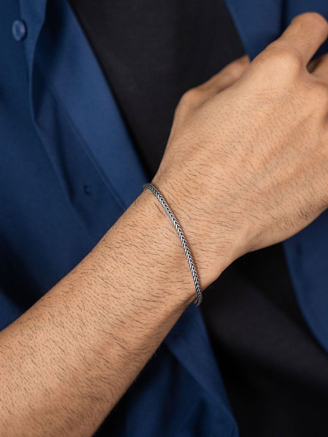 Buy SHAYA Men 925 Silver Link Bracelet - Bracelet for Men 36203740 | Myntra