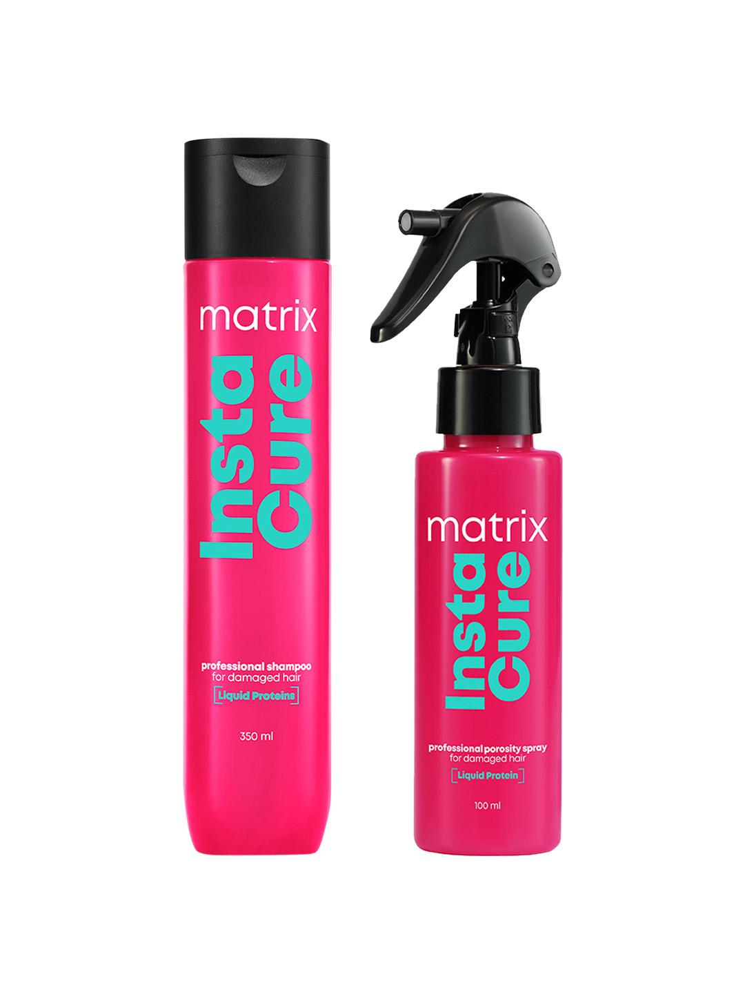 Buy MATRIX InstaCure Professional Liquid Protein 2 Step Combo 350ml ...