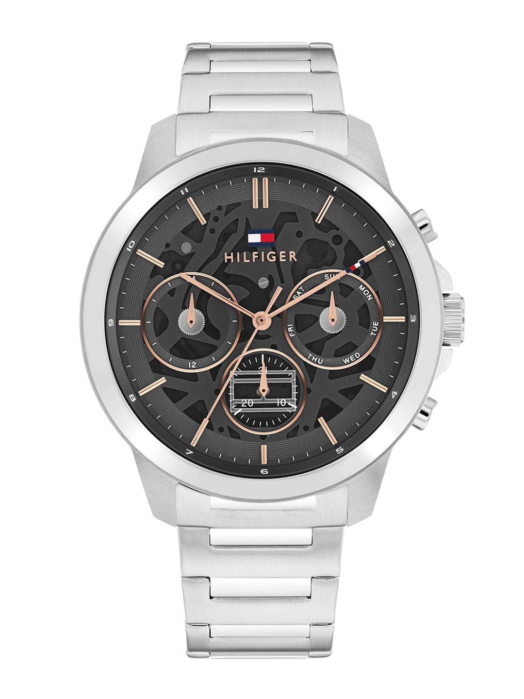 Buy Tommy Hilfiger Henry Round Dial Men's Stainless Steel Watch ...