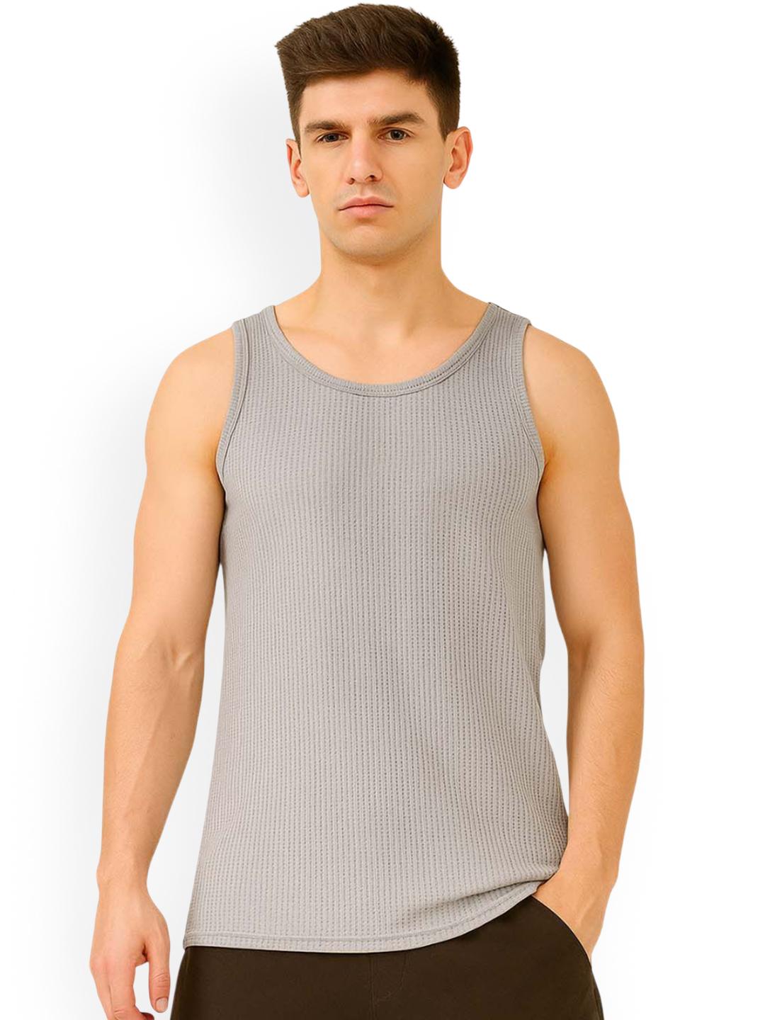 Buy Organic Chics Waffle Textured Scoop Neck Cotton Tank Innerwear ...