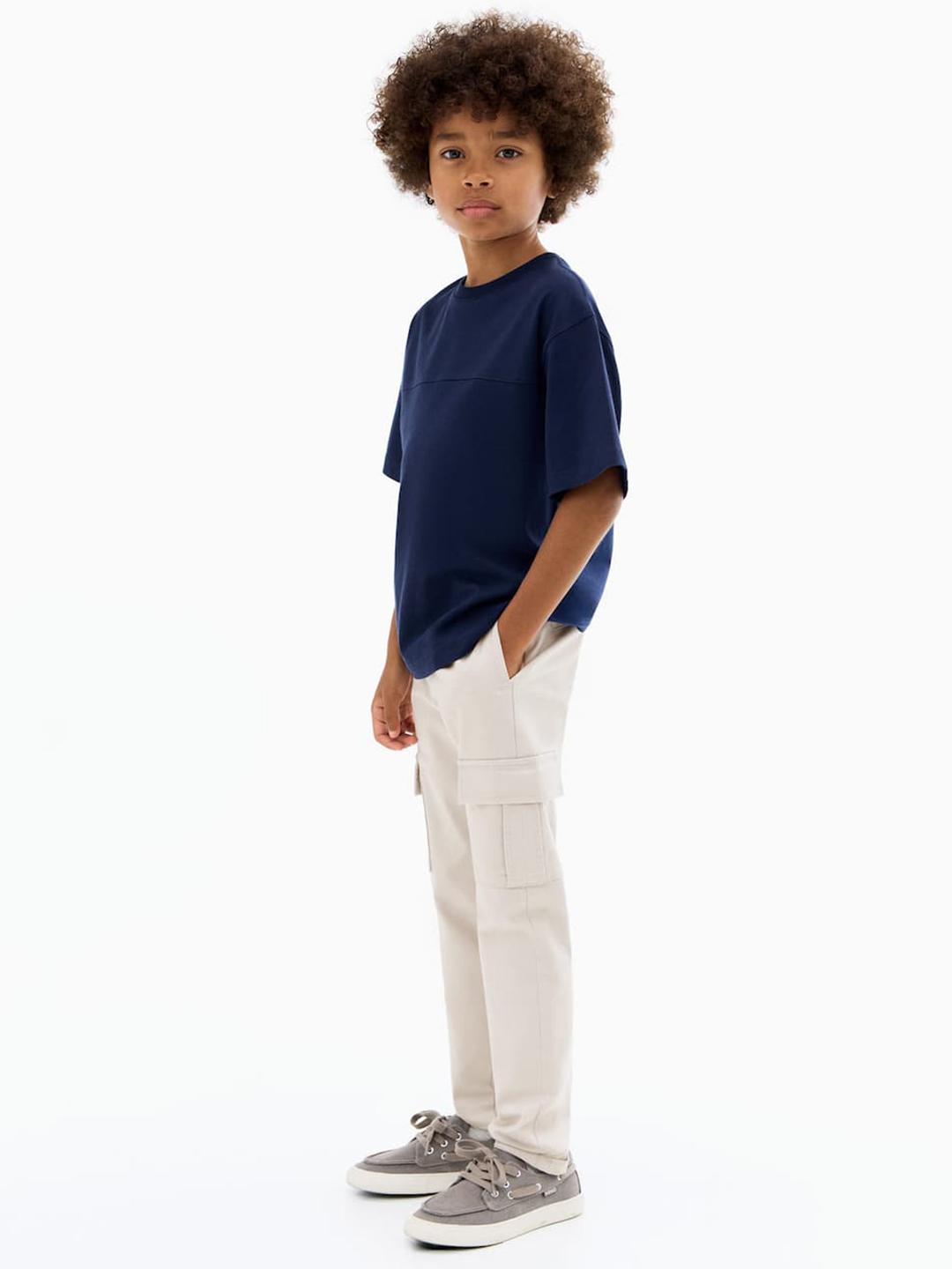 Buy Mango Kids Boys Mid Rise Cargos - Trousers for Boys 35966090 | Myntra