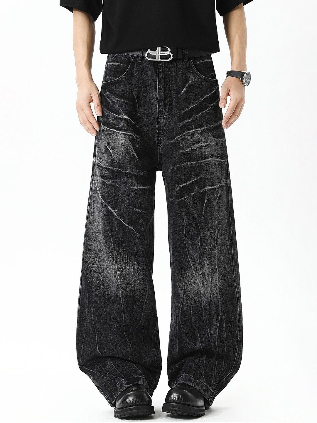 Buy StyleCast X Revolte Men Wide Leg Mid Rise Jeans - Jeans for Men ...