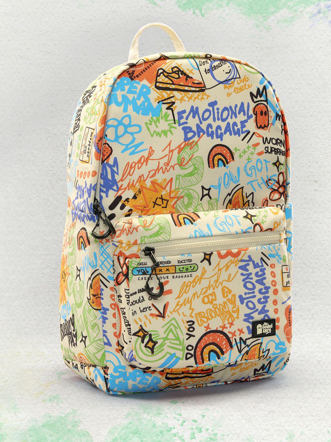 Buy The Souled Store Men Graphic Printed Backpack - Backpacks for Men ...