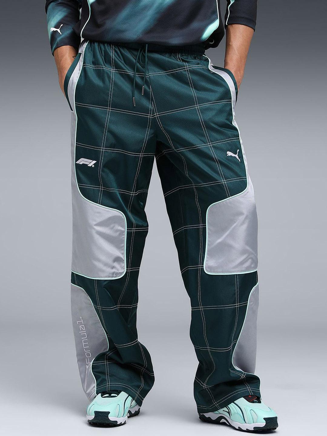 Buy PUMA Motorsport Men Checked Formula 1 Lifestyle Racing Oversized ...