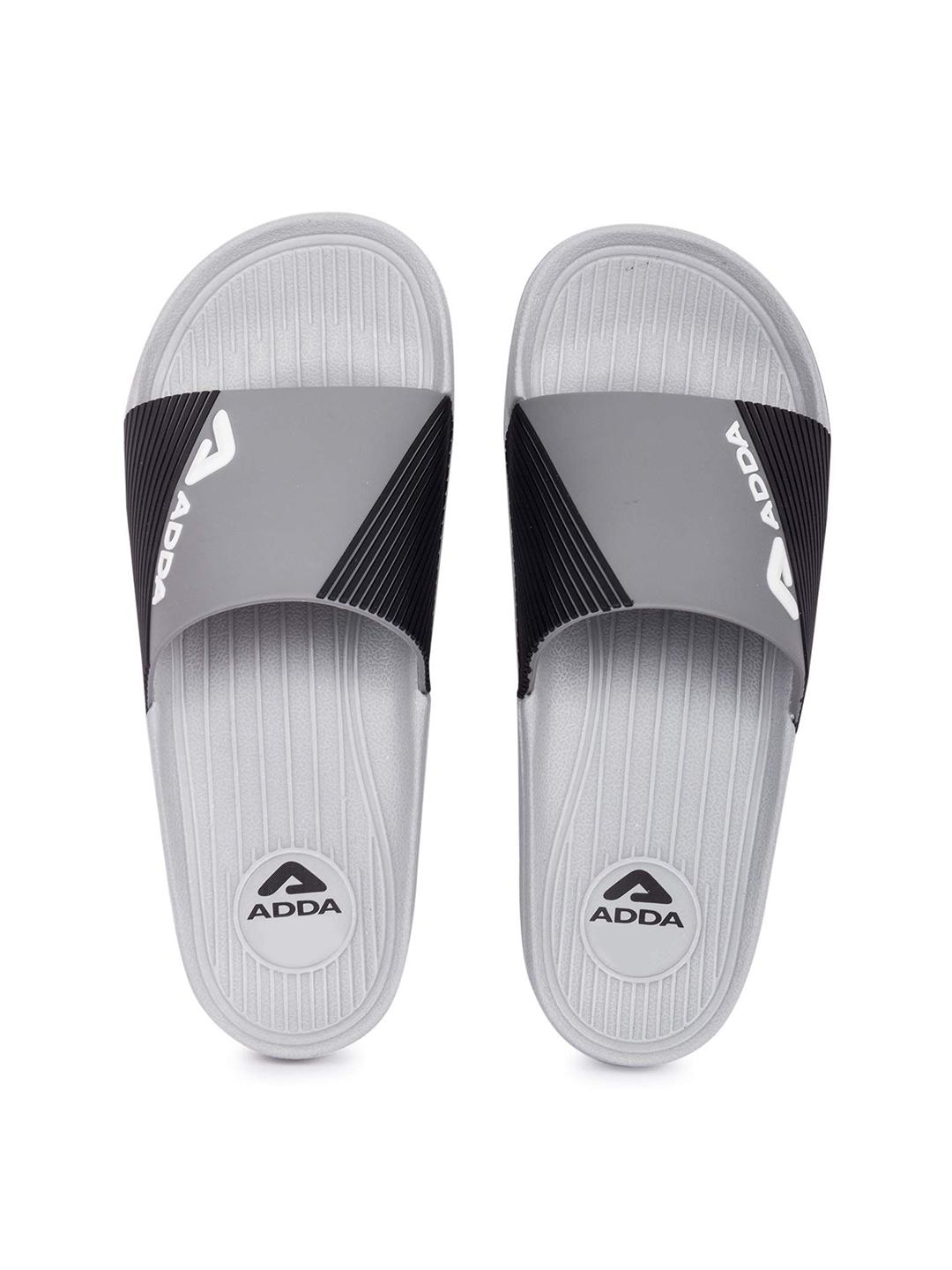 Buy Adda Brand Logo Printed Sliders - Flip Flops for Men 36277310 | Myntra