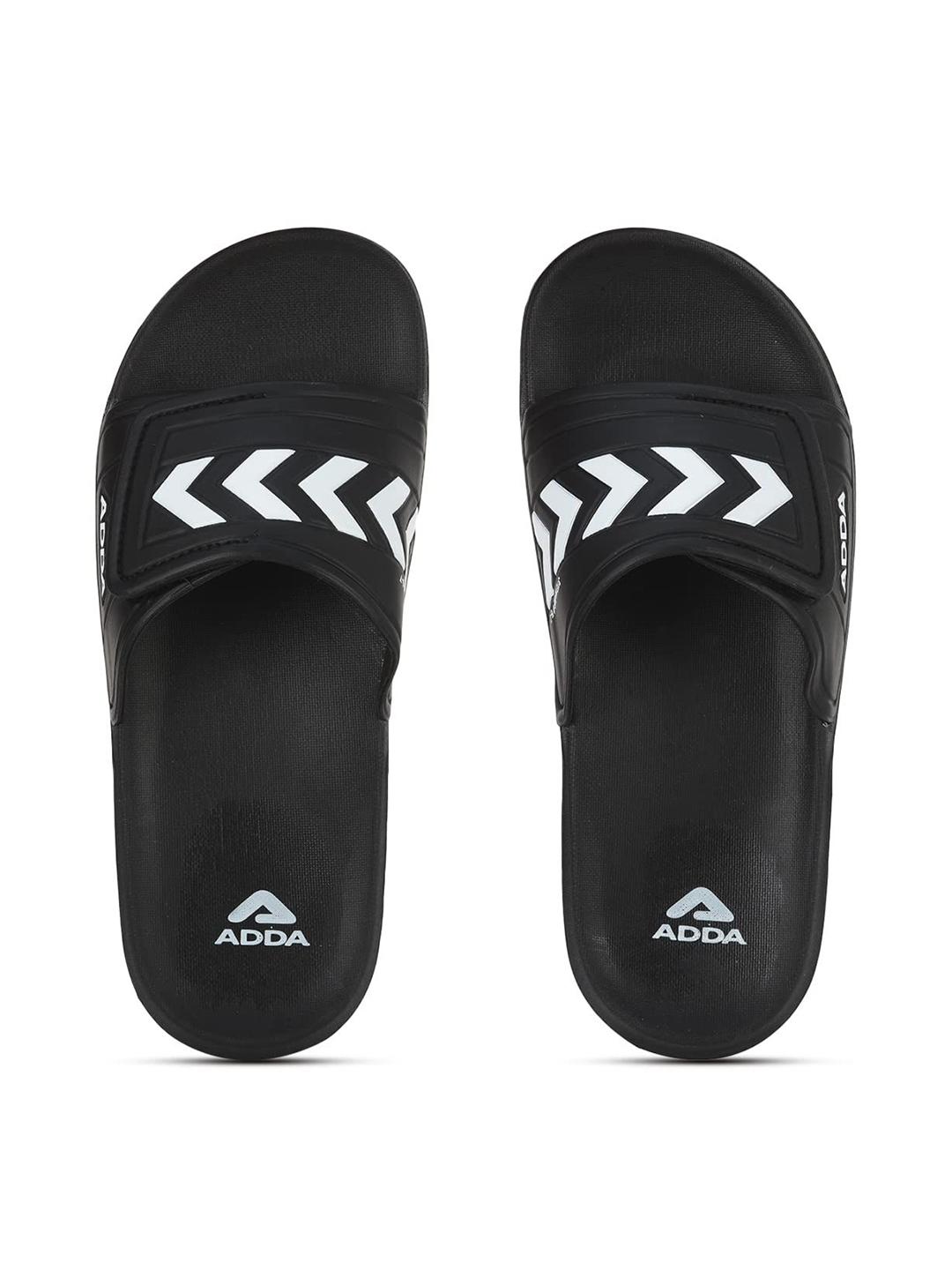 Buy Adda Colourblocked Cushioned Footbed Sliders - Flip Flops for Men ...