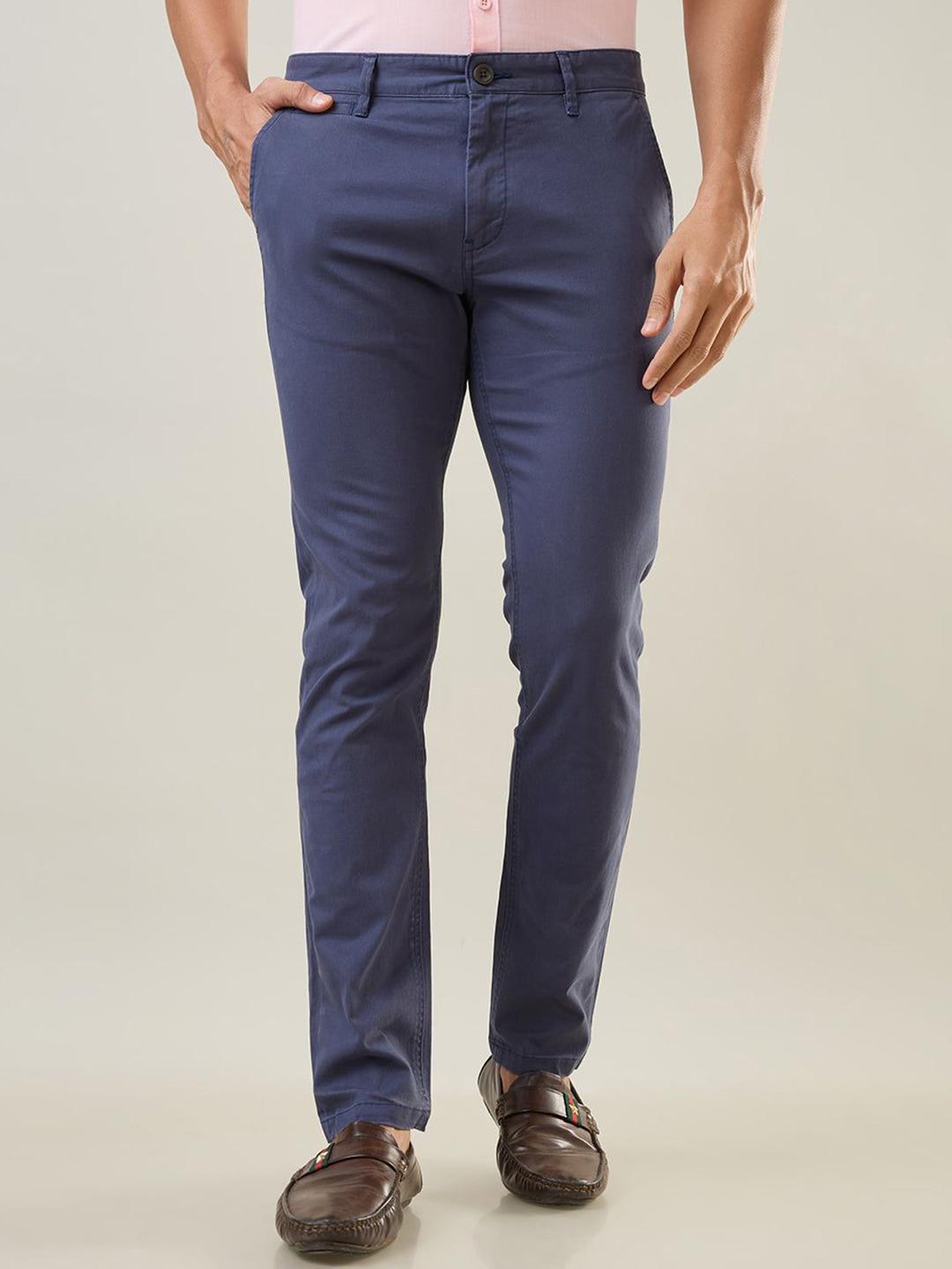 Buy TIM PARIS Men Mid Rise Slim Fit Chinos - Trousers for Men 36284885 ...