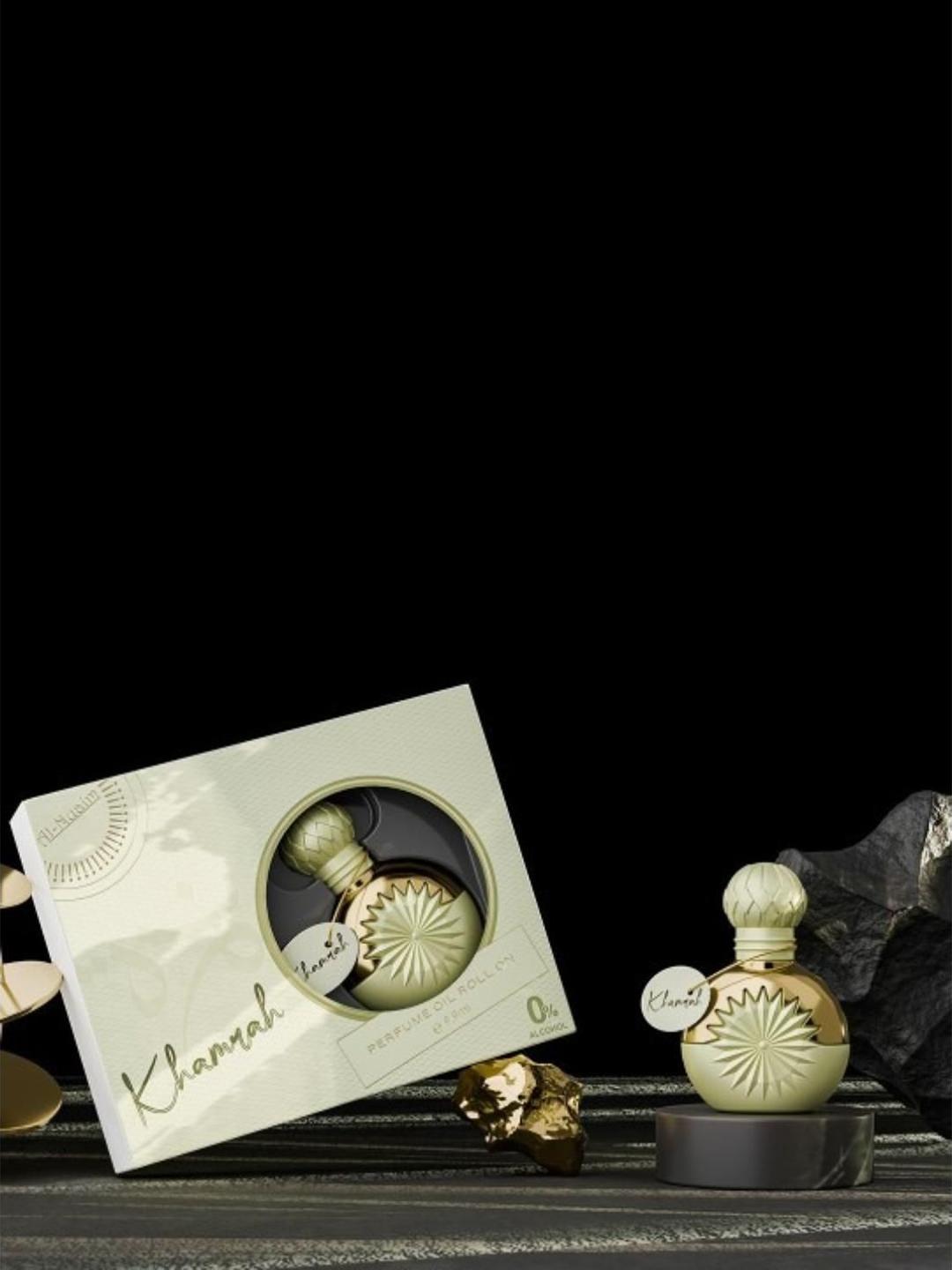 Buy Al Nuaim Set Of 2 Kamrah Attar Roll On 9.9 Ml Each - Attar for ...
