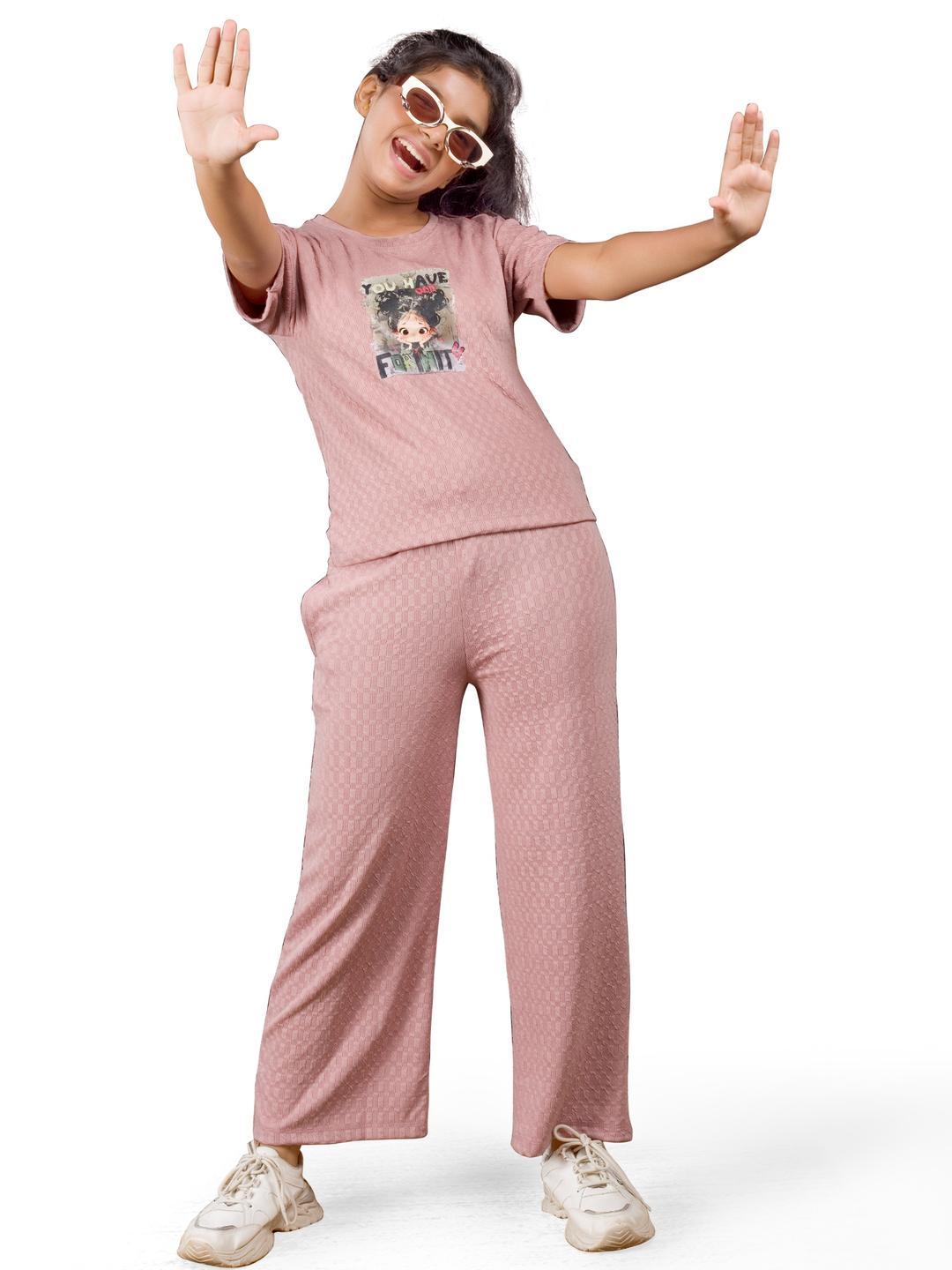 Buy Little Funky Girls Pink Clothing Set - Clothing Set for Girls ...