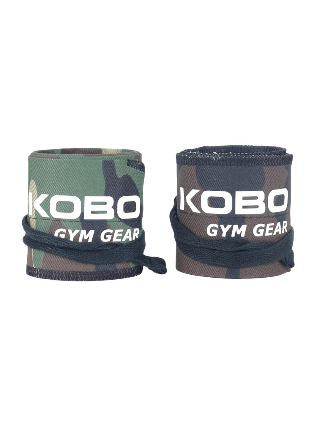 Buy KOBO Unisex Set Of 2 Weightlifting Wrist Support Straps ...
