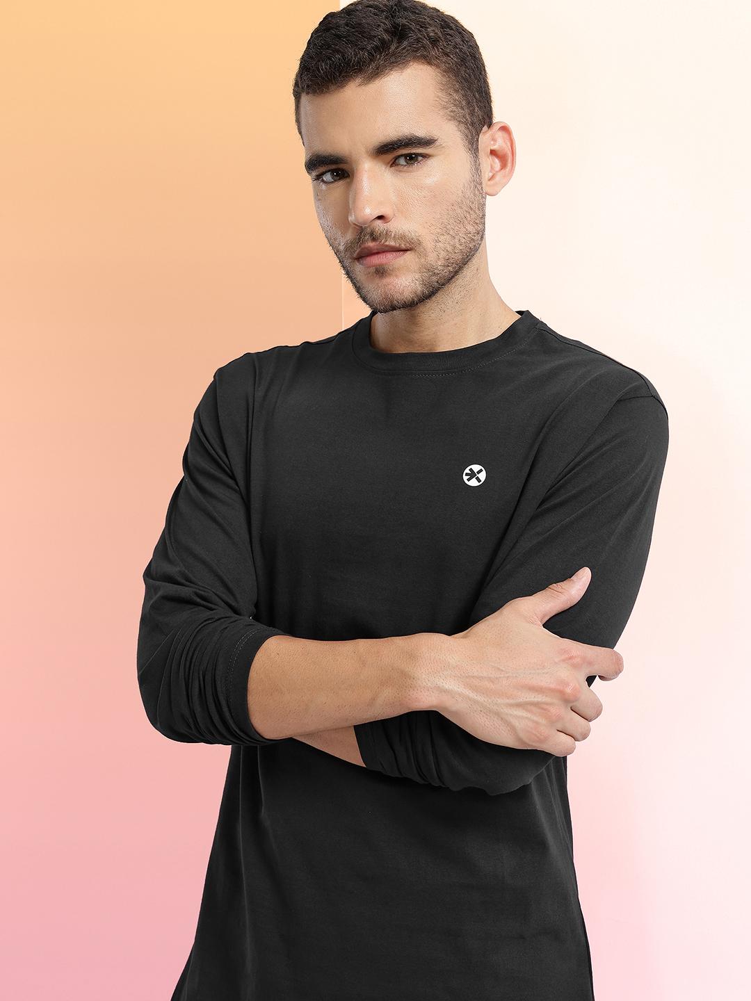 Buy HRX By Hrithik Roshan Round Neck Pure Cotton Yoga T Shirt - Tshirts ...