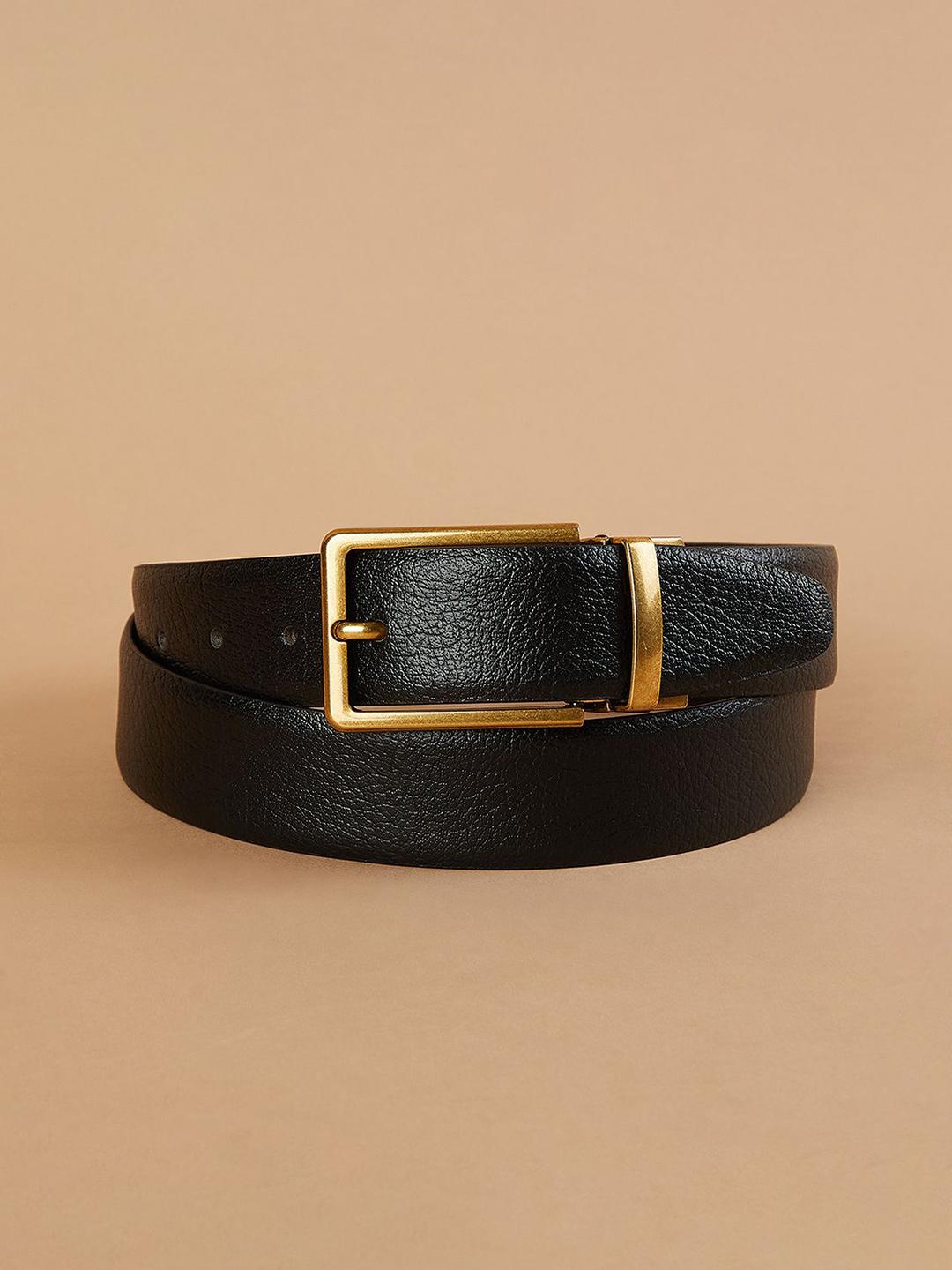 Buy CODE By Lifestyle Men Leather Belt - Belts for Men 36329823 | Myntra