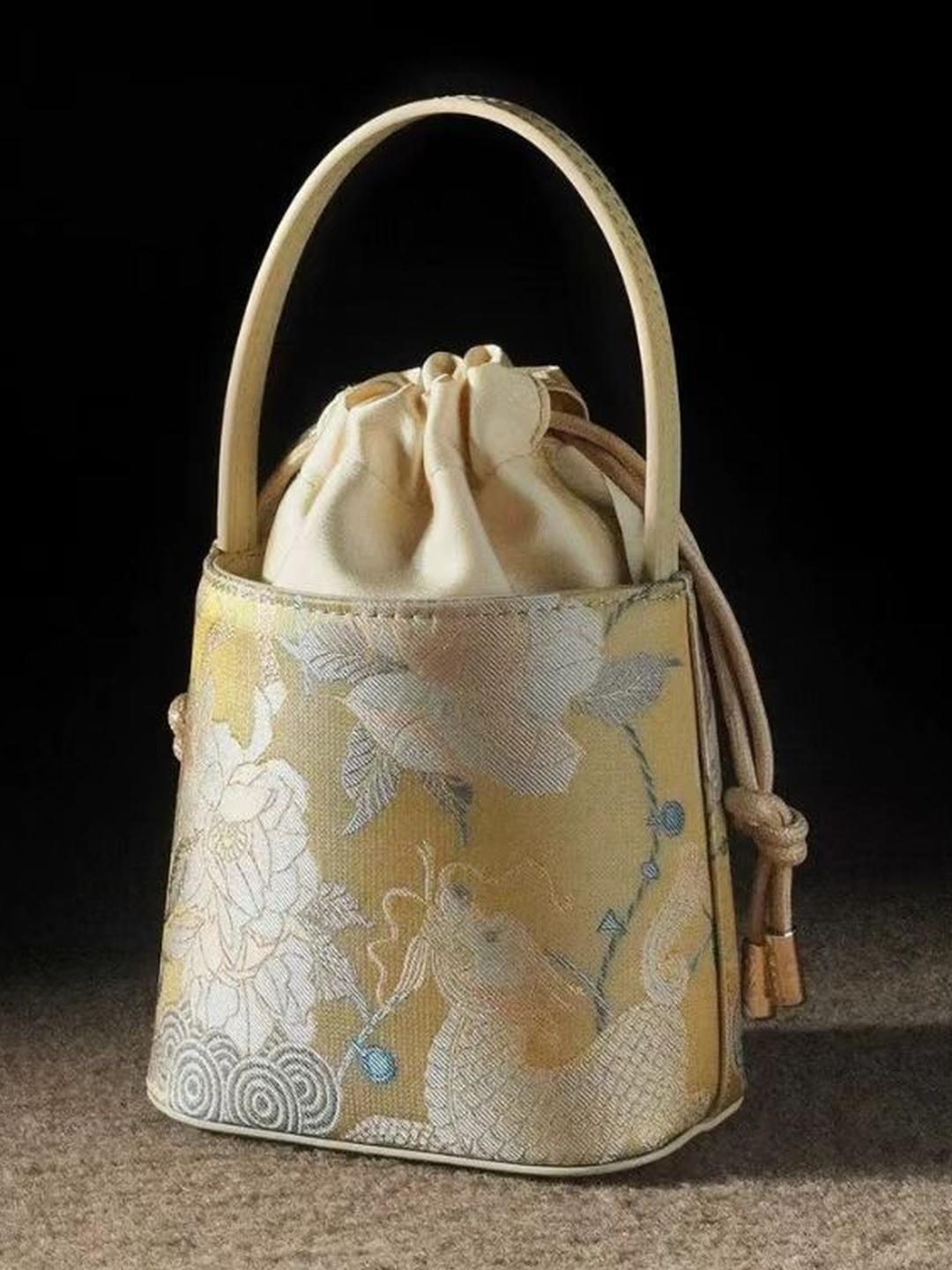 Buy CORSICA Yellow Printed One Handle Handheld Bag - Handbags for Women ...