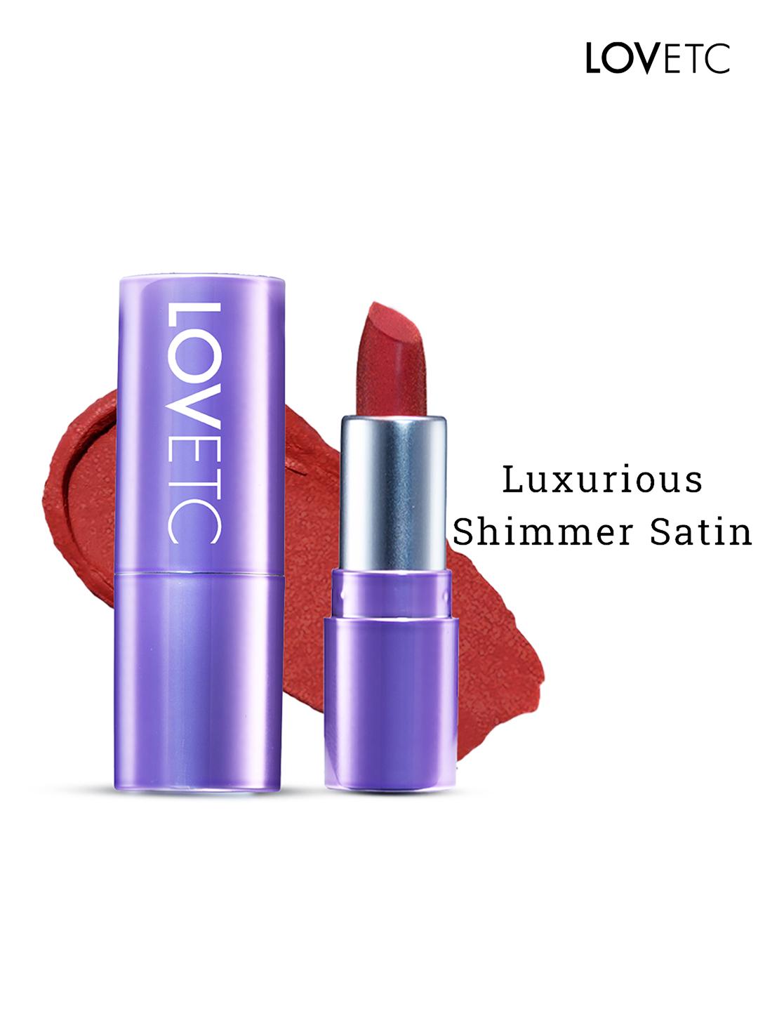 Buy LOVETC Pout Perfect Etc Luxe Shimmer Satin Mini Lipstick Red ...