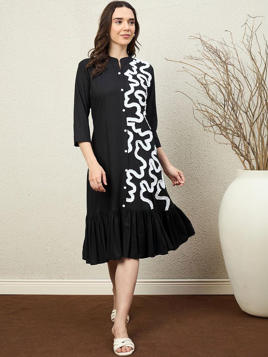 Buy ZUMMER A Line Midi Dress - Dresses for Women 38568068 | Myntra