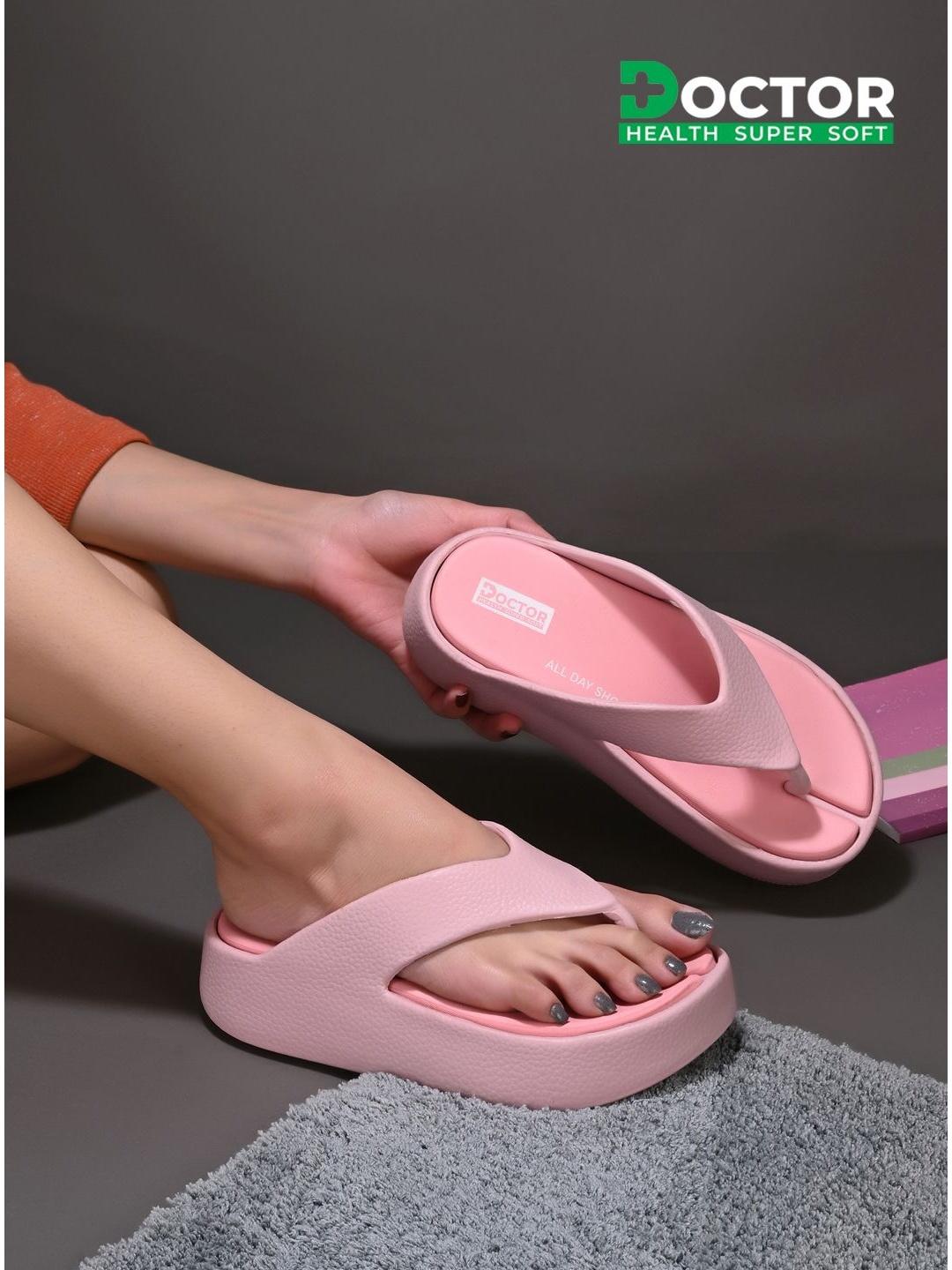 Buy DOCTOR HEALTH SUPER SOFT Women Thong Flip Flops - Flip Flops for ...