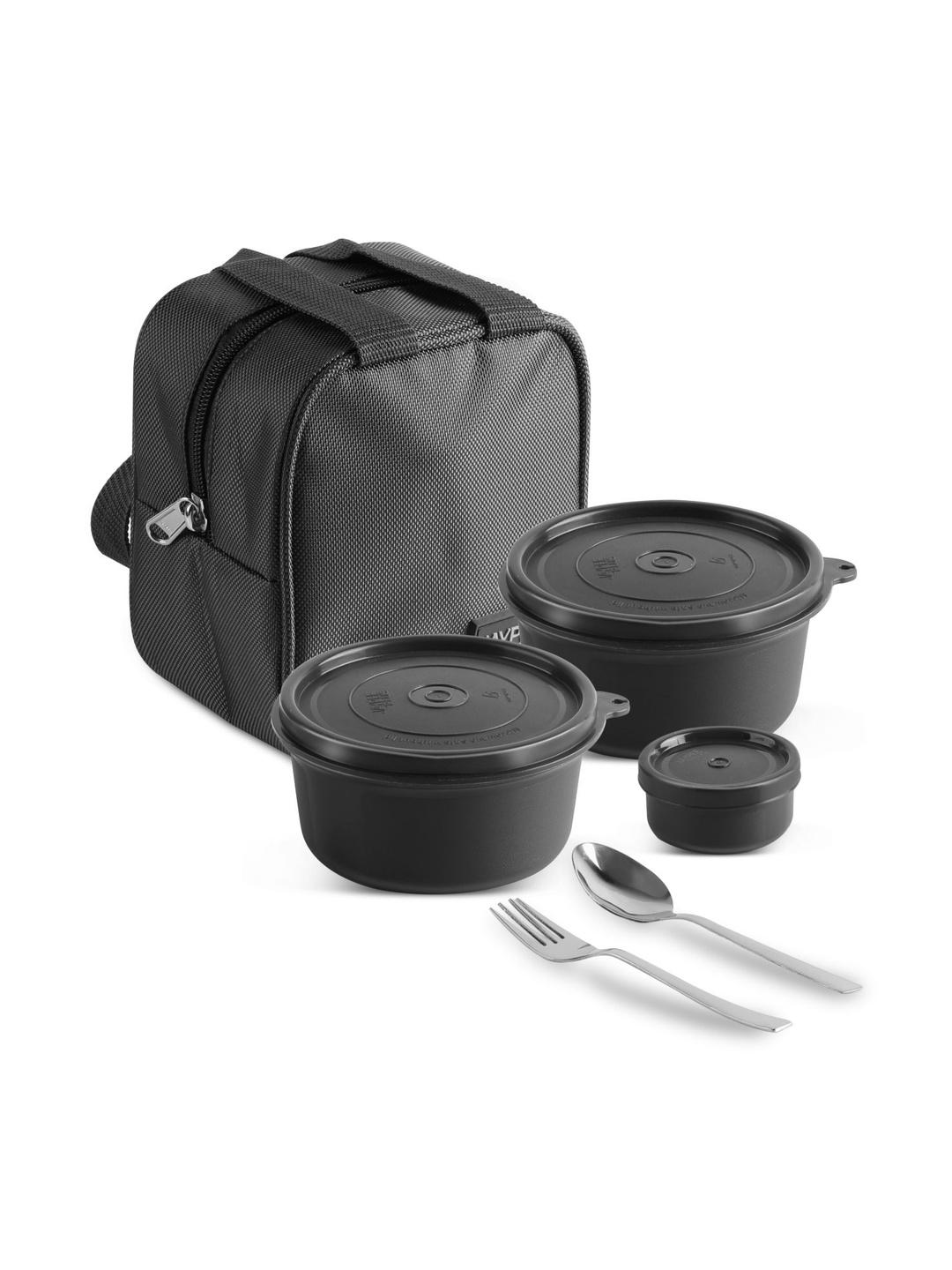 Buy JAYPEE PLUS Black 2025 Polypropylene Airtight Lunch Box - Lunch Box ...
