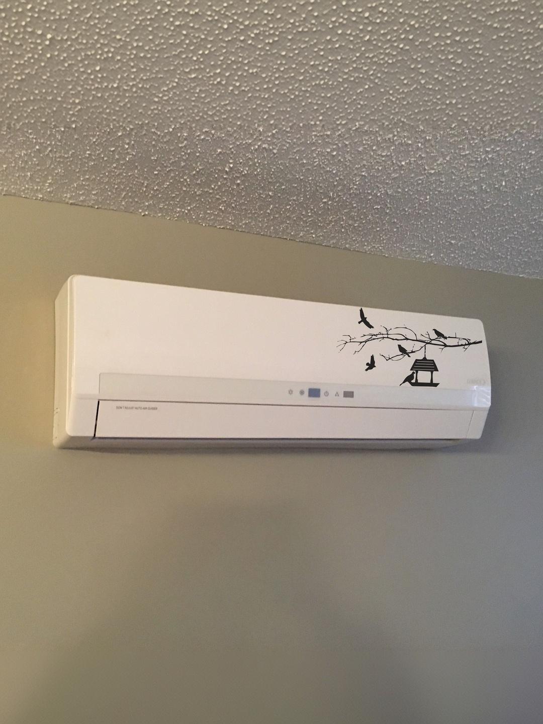 Buy Sai Designs Black Birds On A Branch Decorative Air Conditioner ...
