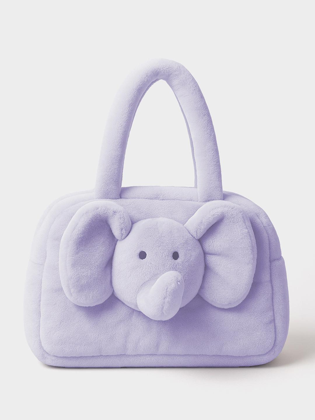 Buy MiArcus Girls Cute & Plush Elephant Face Structured Shoulder Bag ...