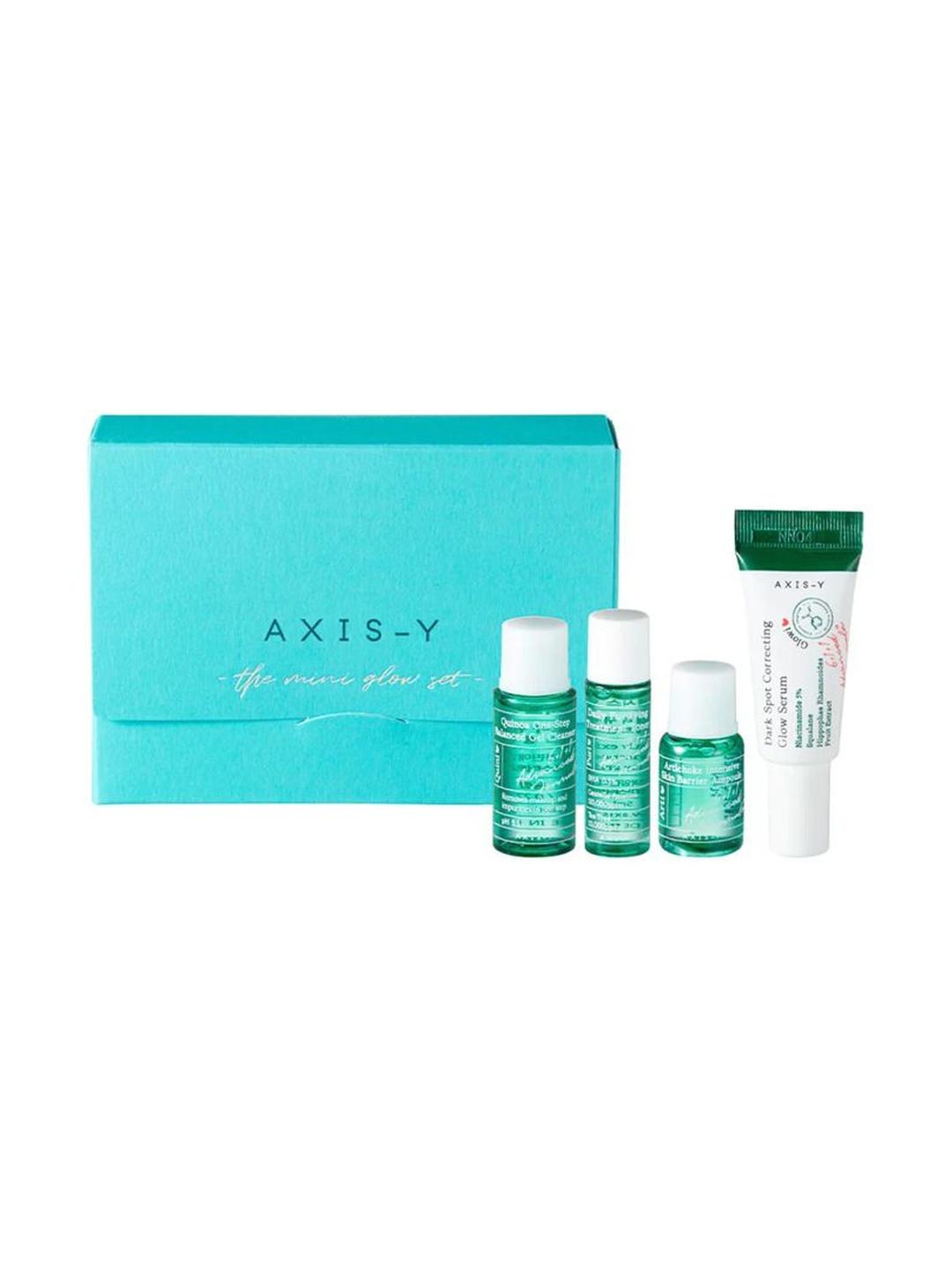 Buy Axis Y Set Of 4 Gel Cleanser, Toner, Skin Ampoule & Serum - Skin ...