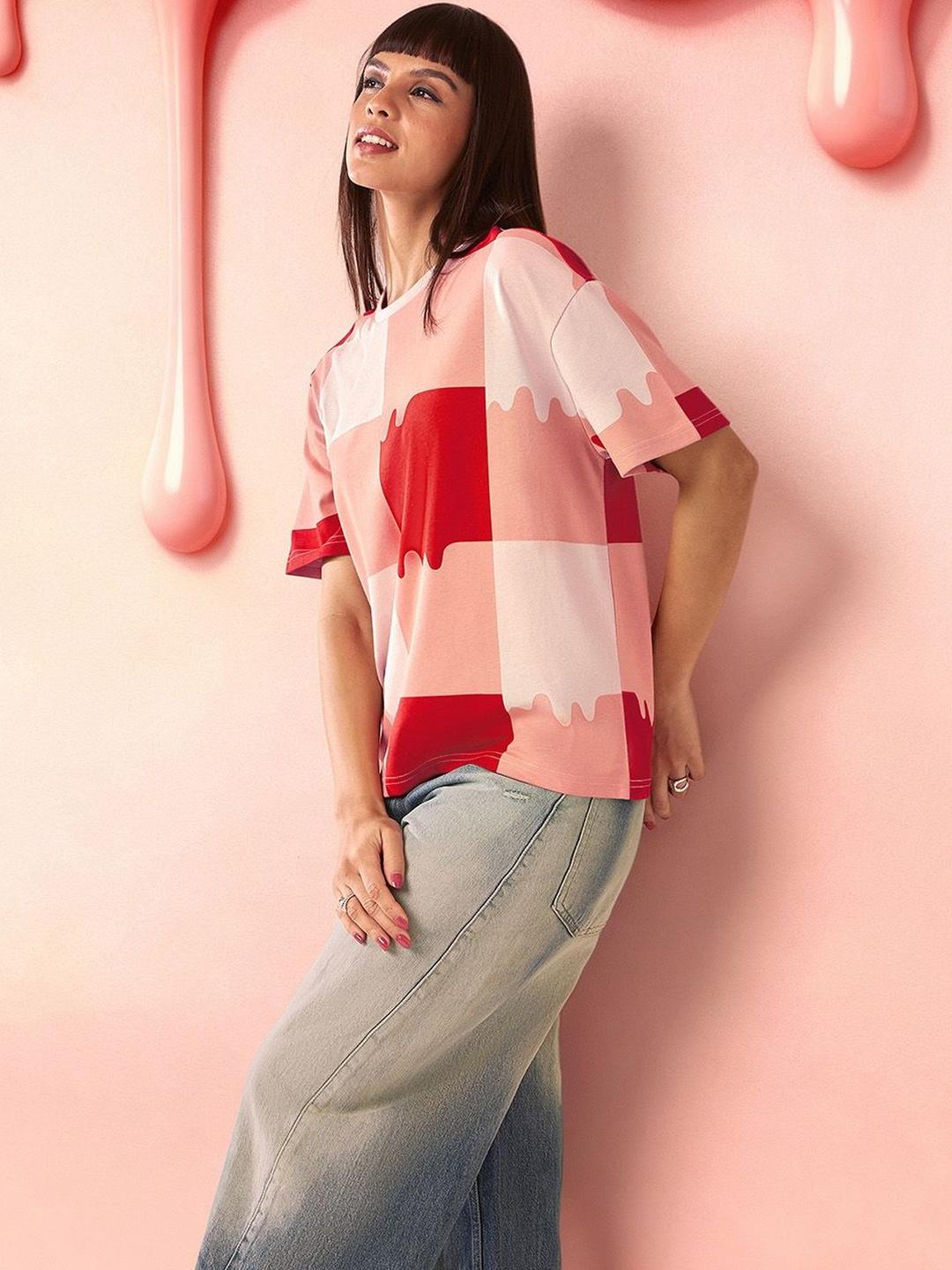 Buy Lotto Women Colourblocked T Shirt - Tshirts for Women 38620025 | Myntra
