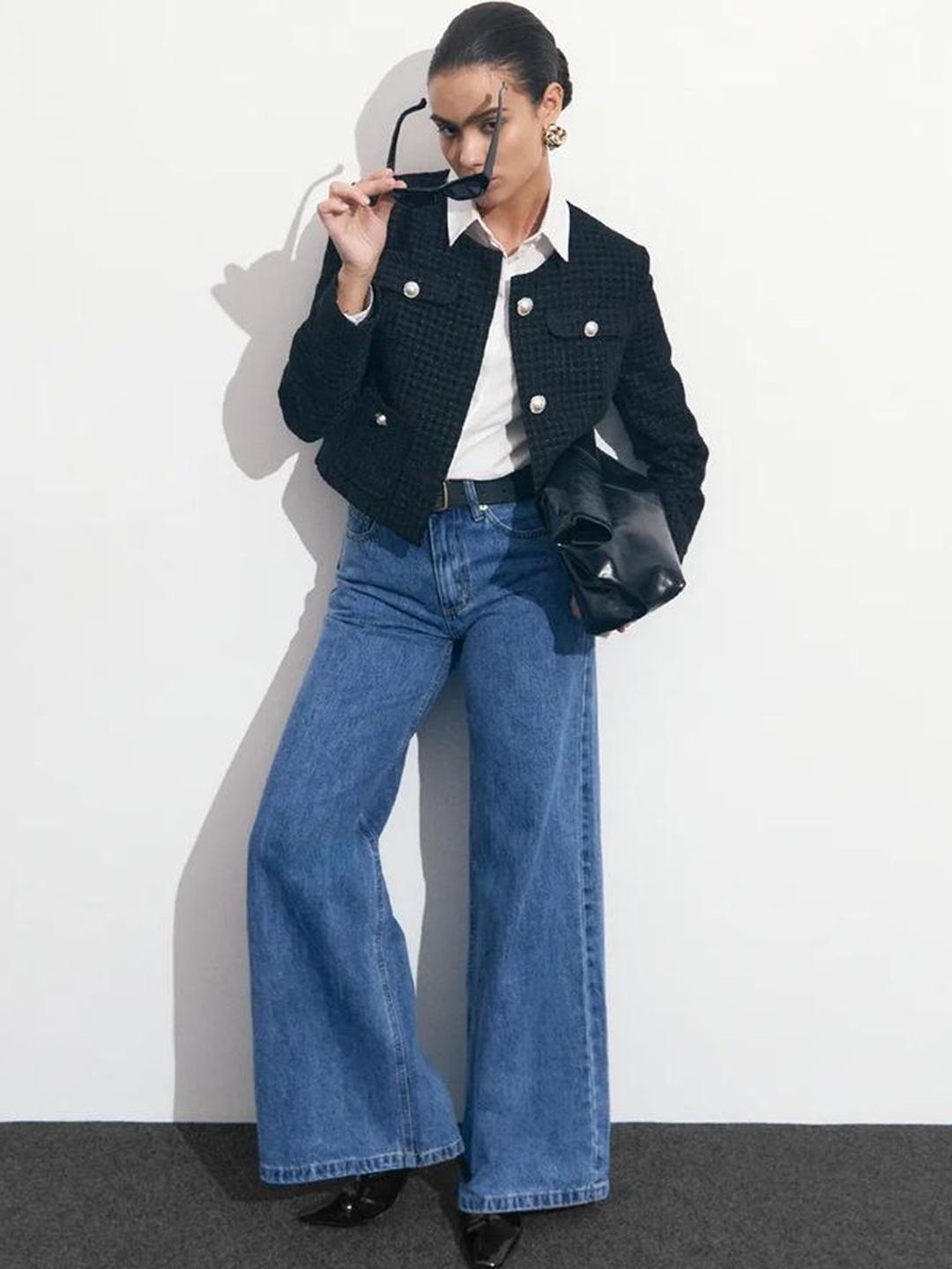 Buy R.Code By The Roadster Life Co. Women Smart Wide Leg High Rise ...