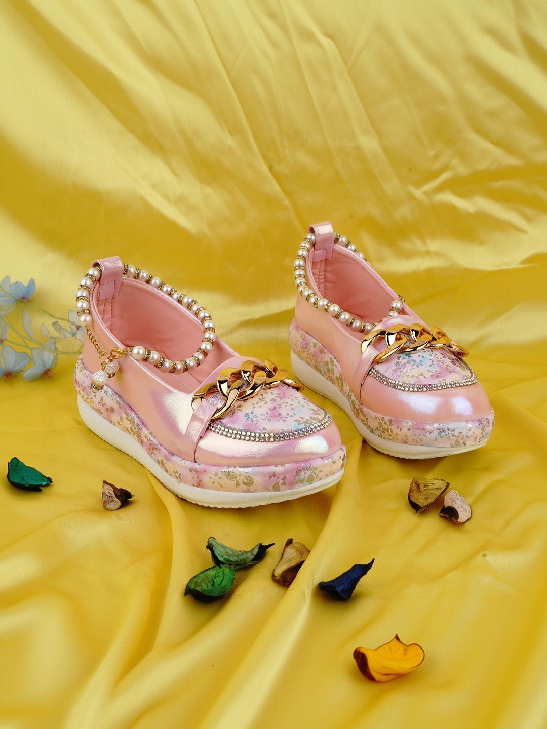 Buy LMG Lifestyle Girls Party Flatform Ballerinas - Ballerinas for ...