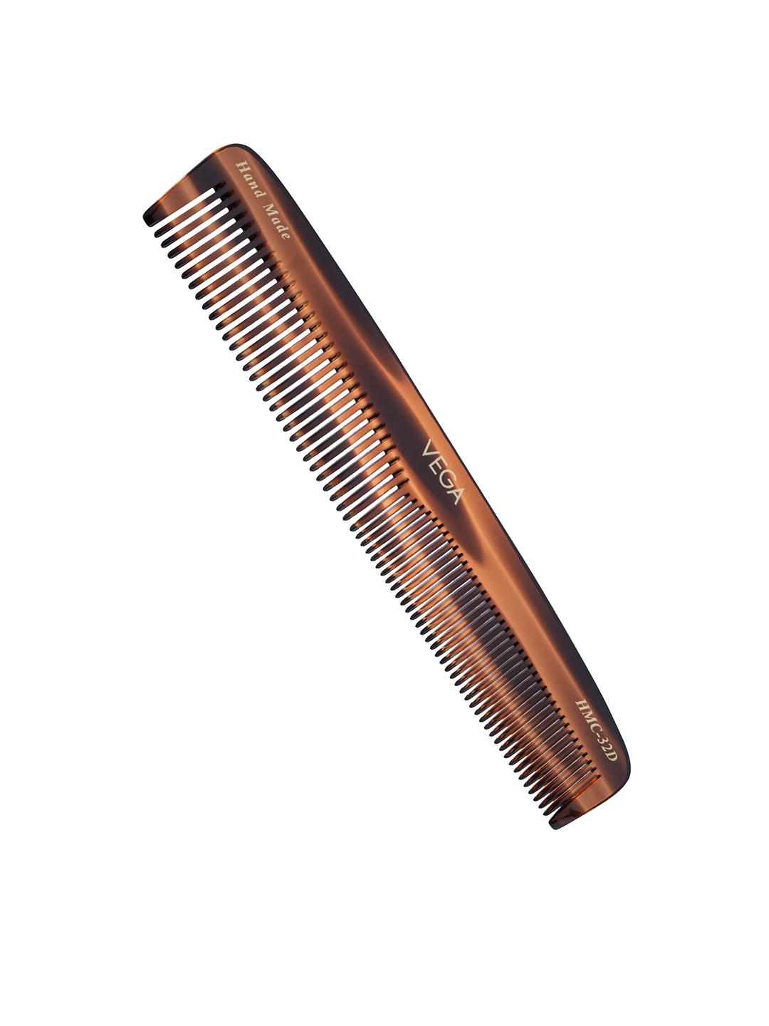 Buy VEGA Unisex Brown Graduated Handmade Dressing Hair Comb - Hair ...