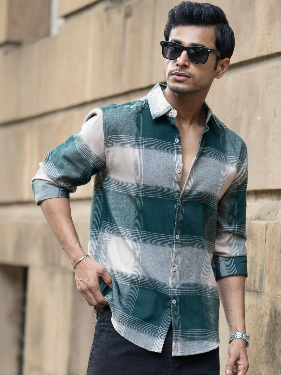 Buy Powerlook Men Checked Casual Shirt - Shirts for Men 38661935 | Myntra