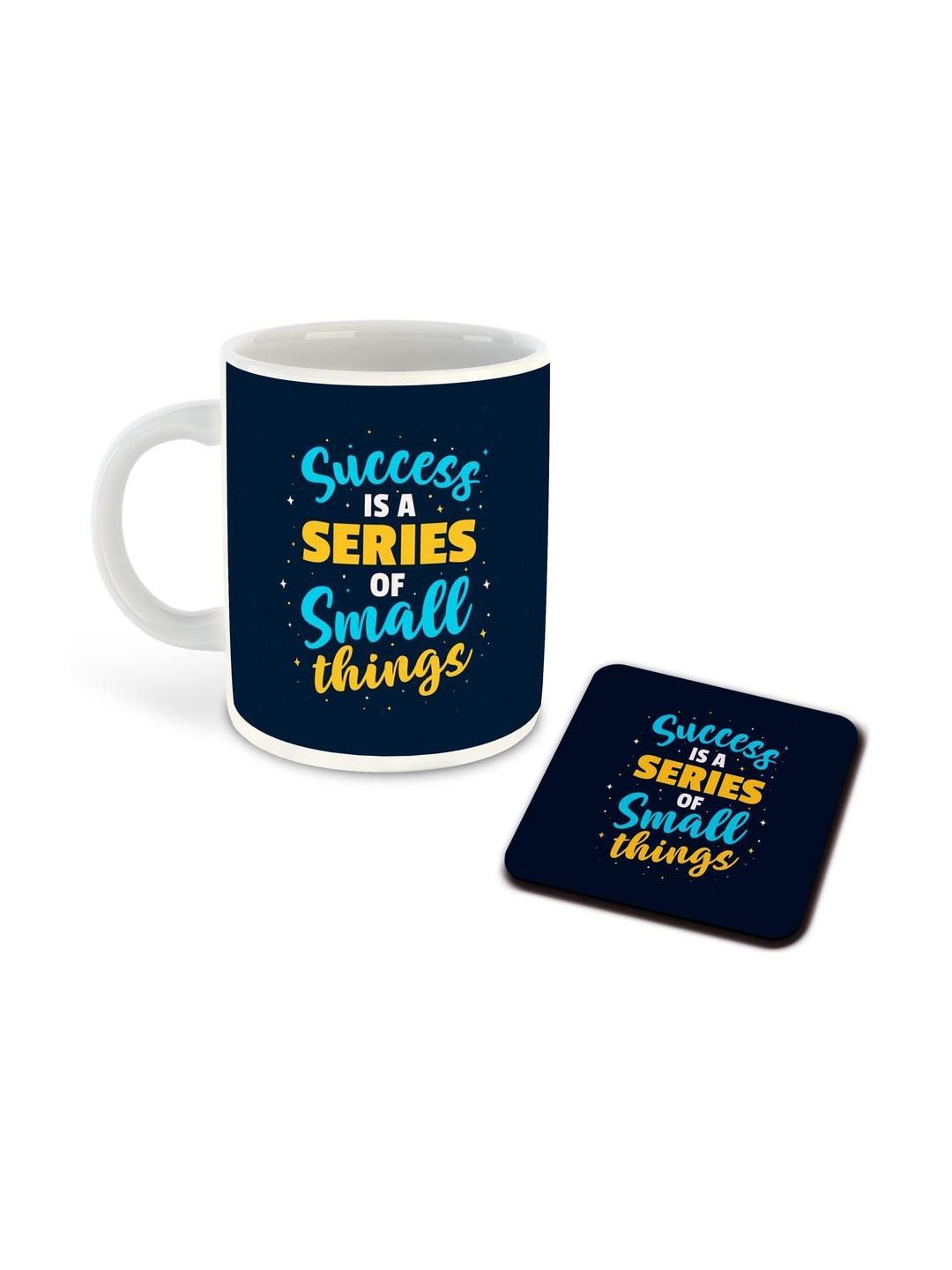 Buy Whats Your Kick White & Blue Text Or Slogans Printed Ceramic Glossy ...