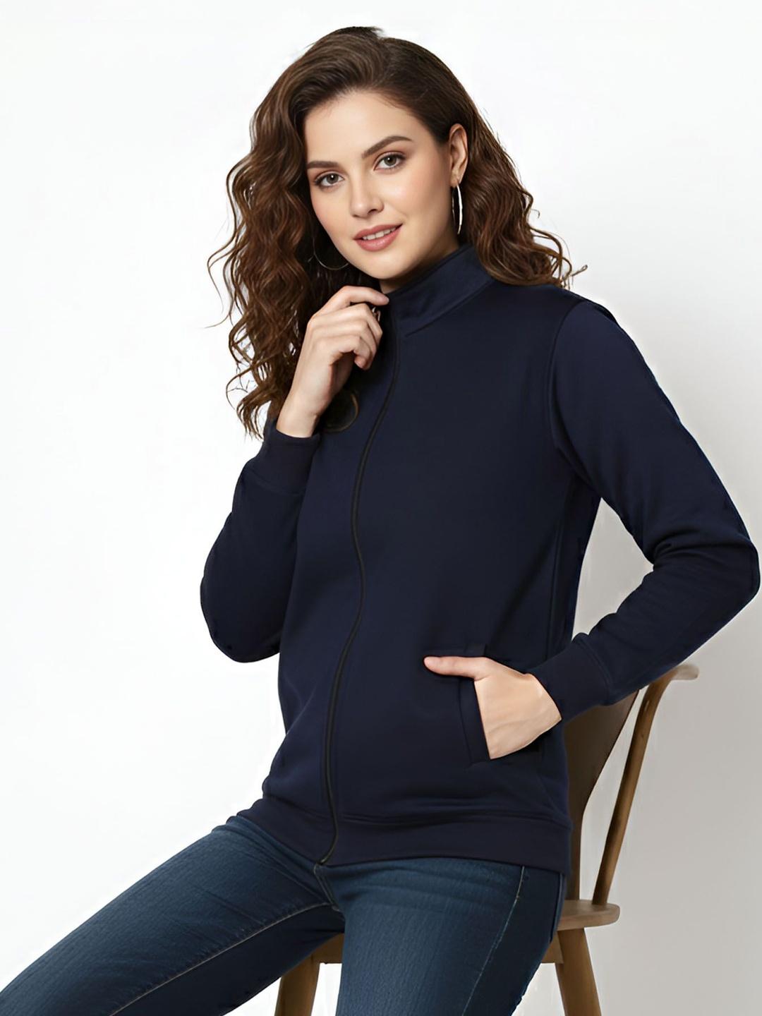 Buy AUSK Women Fleece Lightweight Training Or Gym Sporty Jacket ...