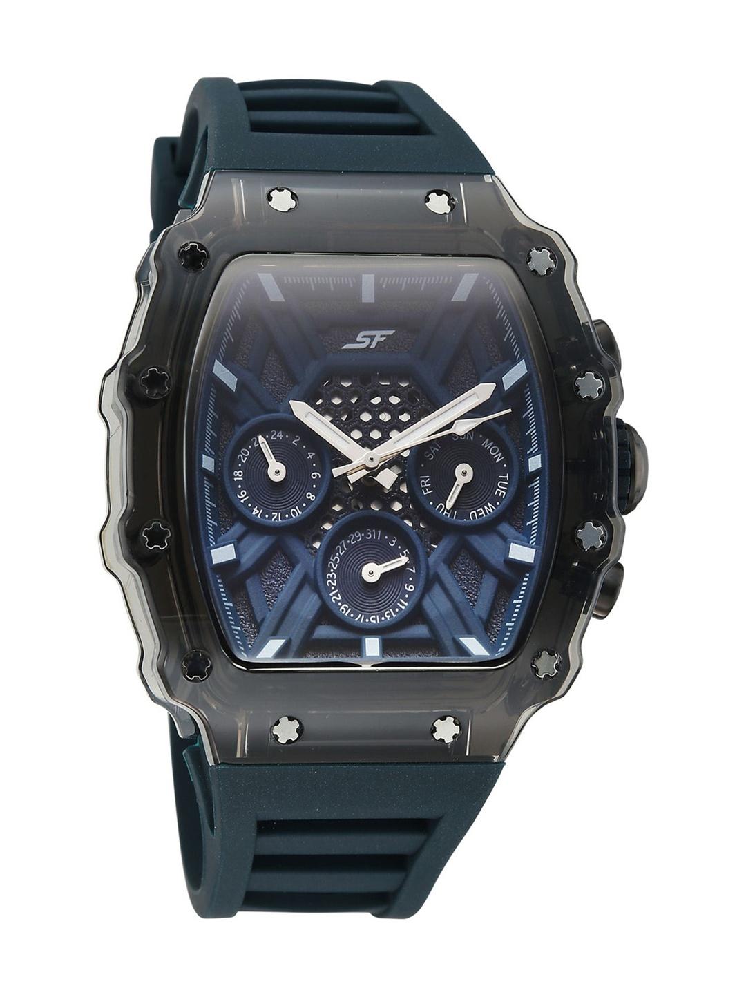 Buy SF Maiden Voyage Quartz Analog Blue Dial Watch For Men 77178PP03W ...