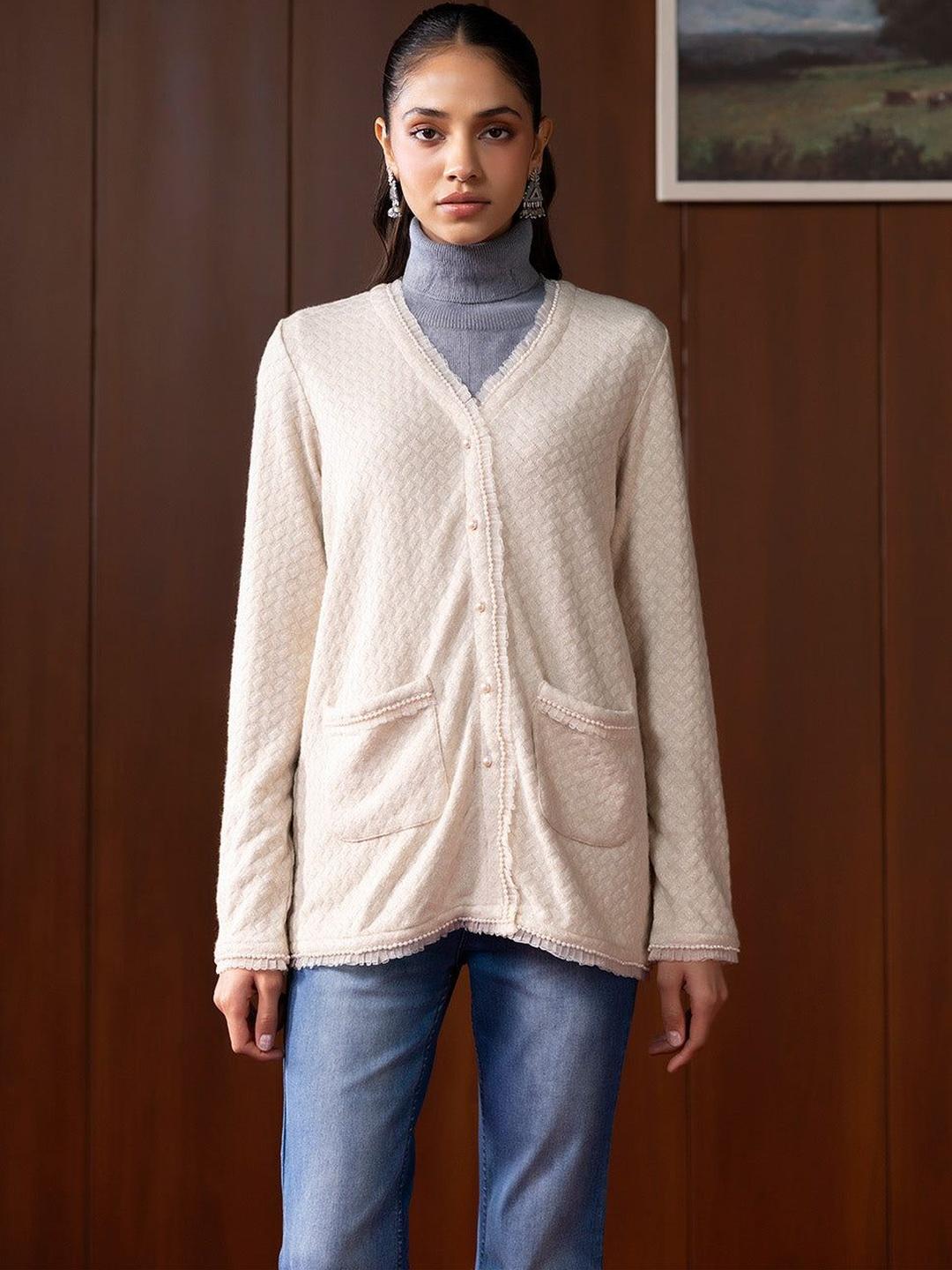 Buy Lakshita Women Button Shrug - Shrug for Women 38788940 | Myntra