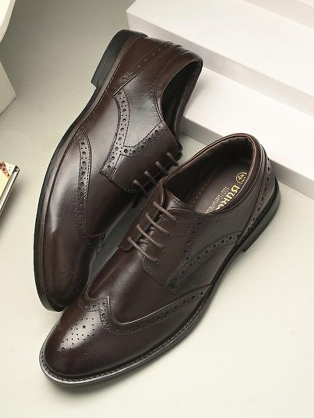 Buy Burwood Men Leather Formal Brogues - Formal Shoes for Men 38366462 ...