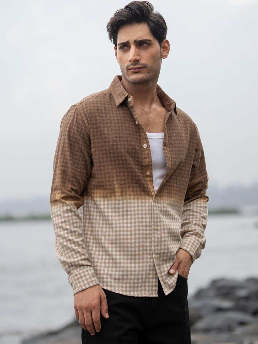 Buy Powerlook Men Checked Casual Shirt - Shirts for Men 38382007 | Myntra