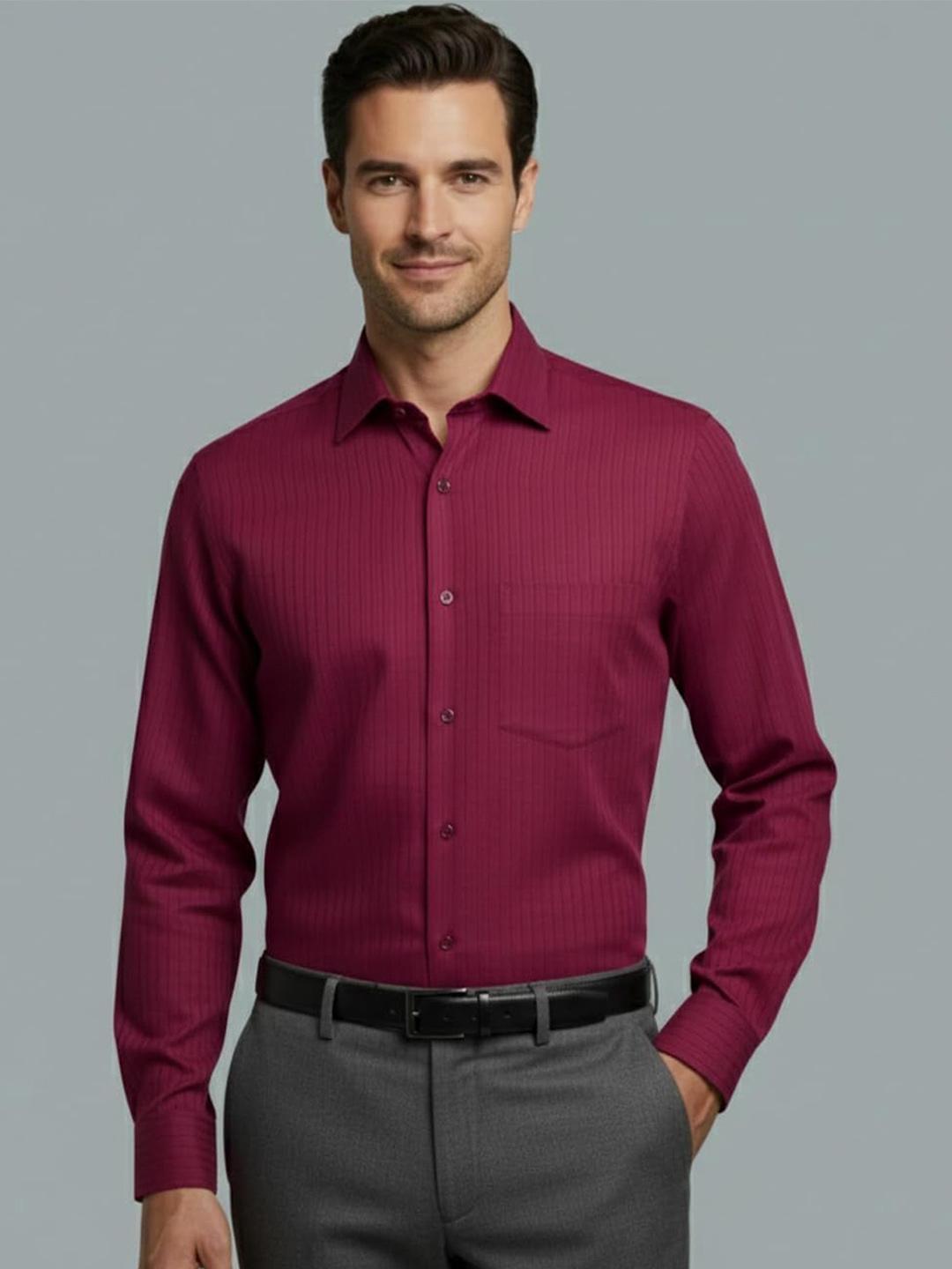 Buy Vida Loca Men Smart Slim Fit Formal Shirt - Shirts for Men 38511007 ...