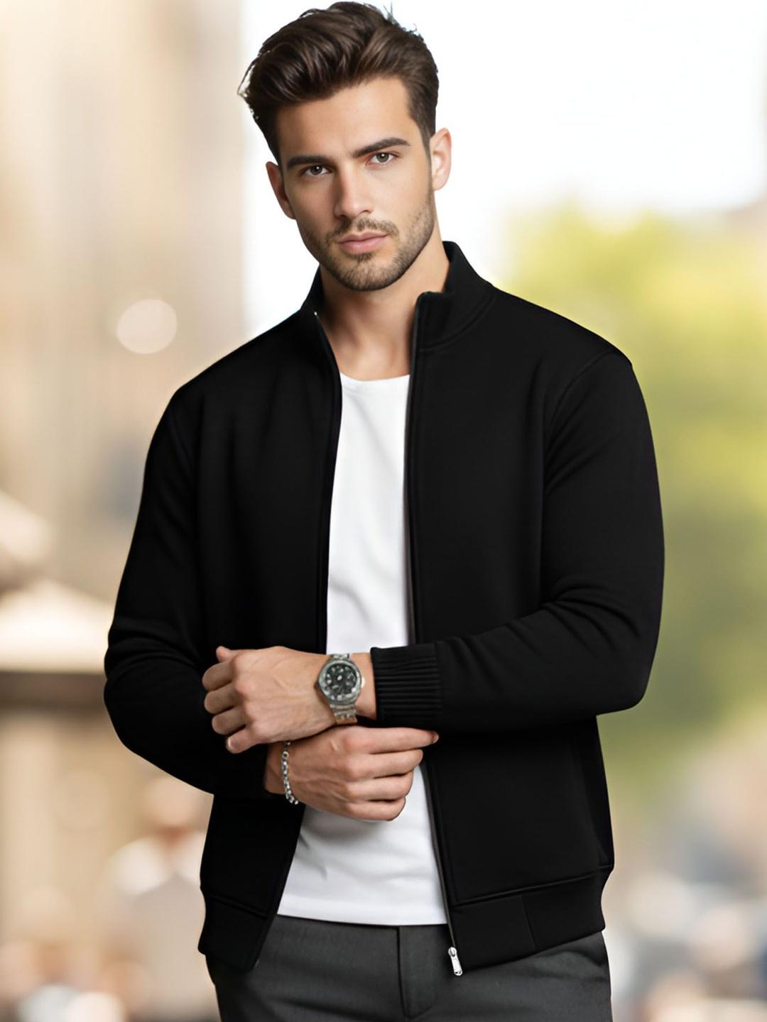 Buy AUSK Men Fleece Lightweight Bomber Jacket - Jackets for Men ...