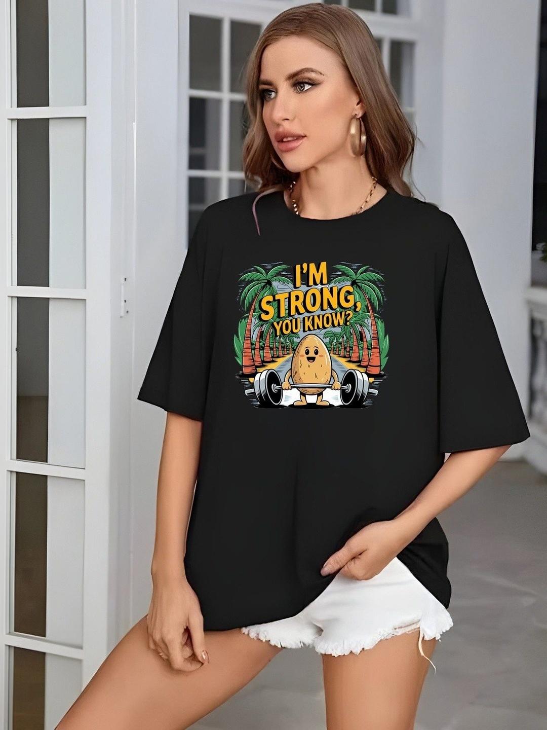 Buy KAIDO Women Printed Bio Finish T Shirt - Tshirts for Women 38926613 ...