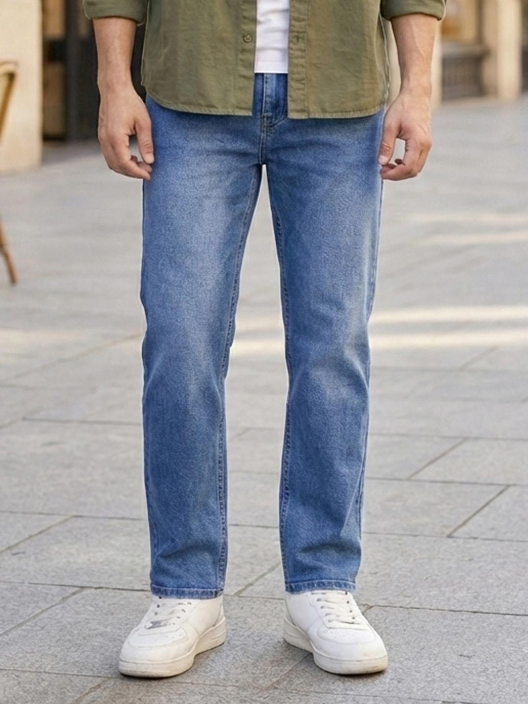Buy Urbano Fashion Men Straight Fit Heavy Washed Jeans Stretchable ...