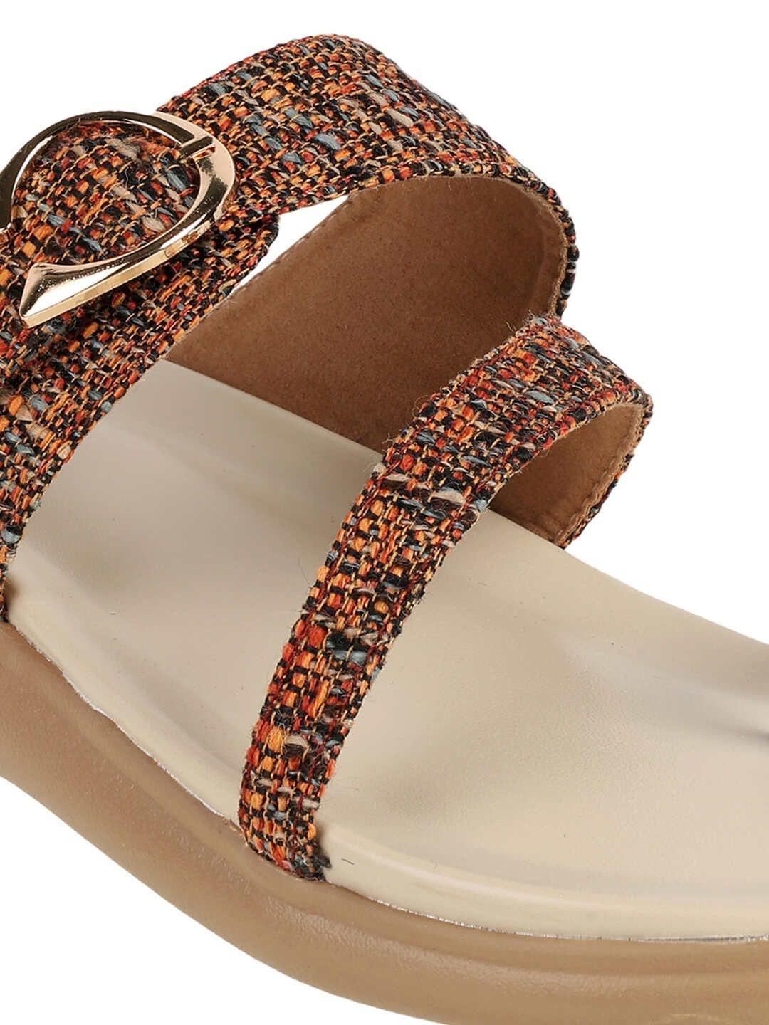 Buy WALKWAY By Metro Wedge Sandals With Buckles - Heels for Women ...