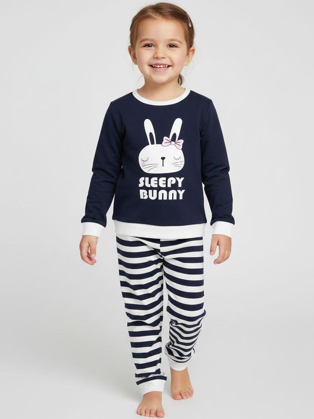 Buy Moms Love Girls Printed Pyjamas - Clothing Set for Girls 38935465 ...