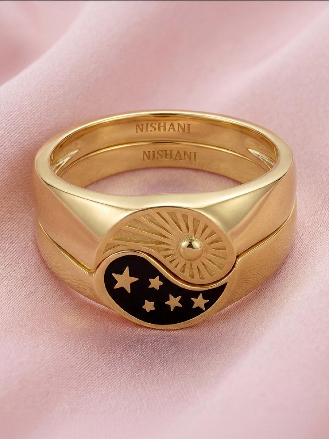 Buy Nishani Gold Plated Sterling Silver Finger Ring - Ring for Women ...