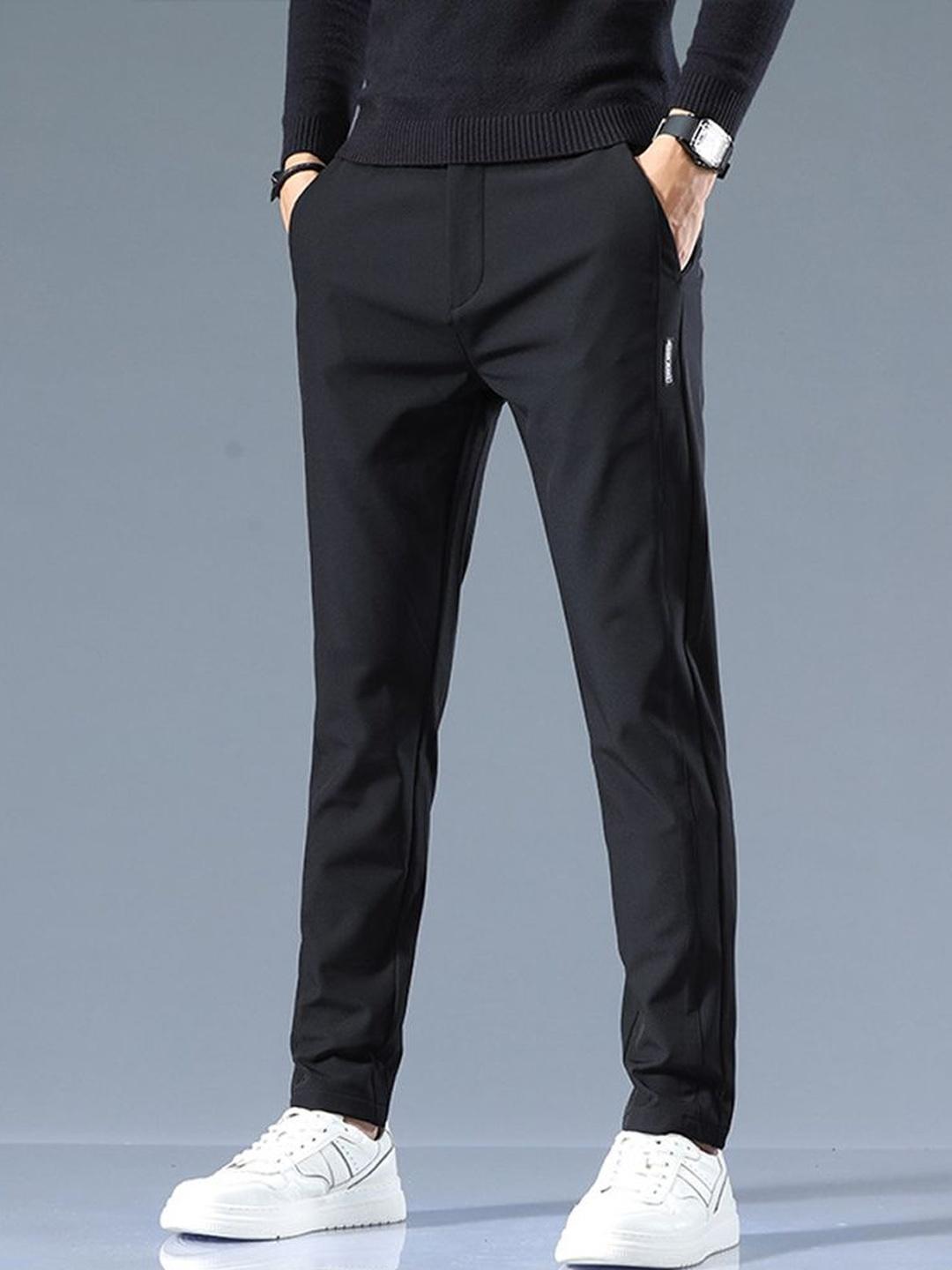 Buy ANDREW HILL Men Loose Fit Trousers - Trousers for Men 39009237 | Myntra