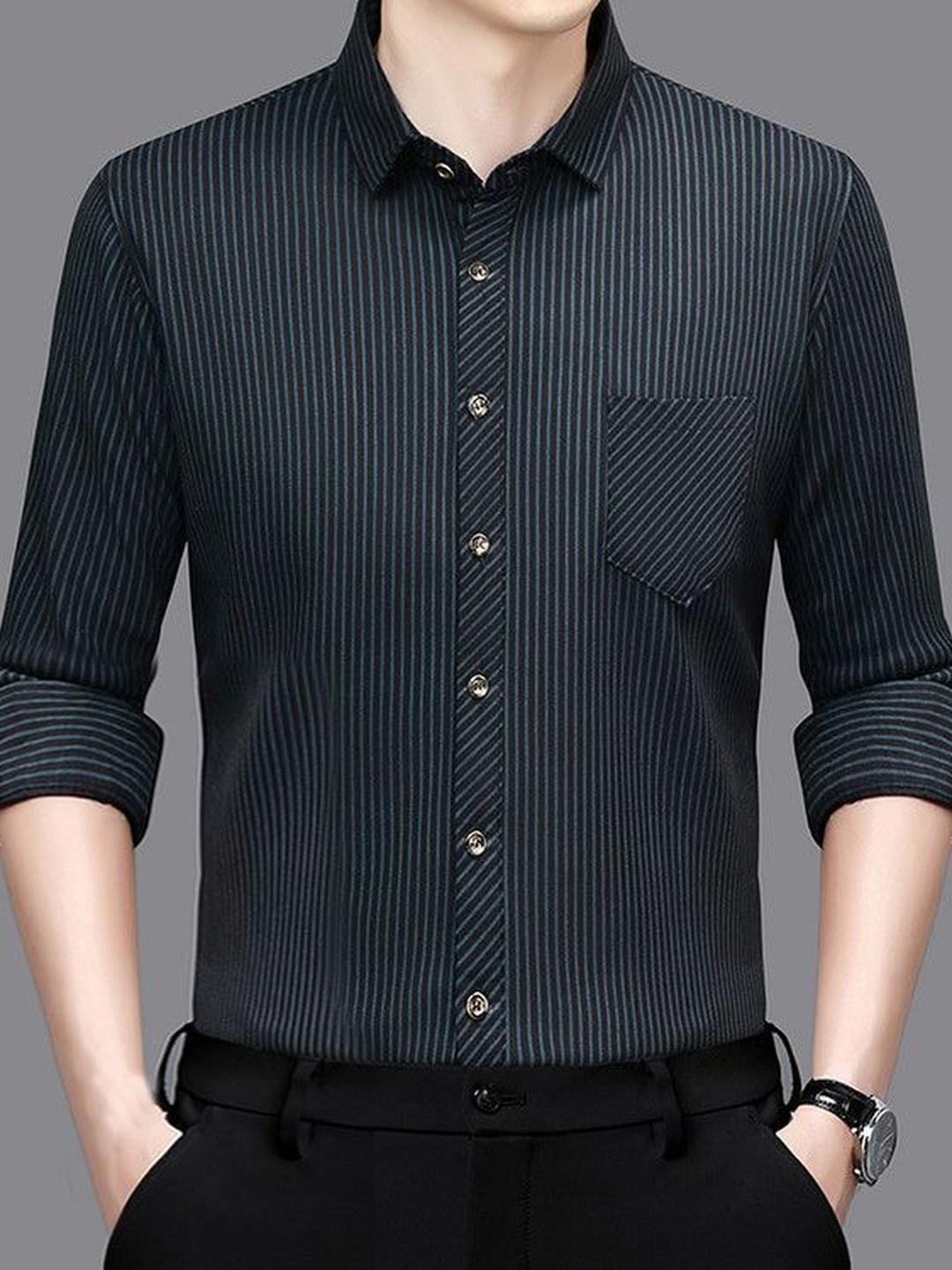Buy StyleCast X Revolte Men Striped Casual Shirt - Shirts for Men ...