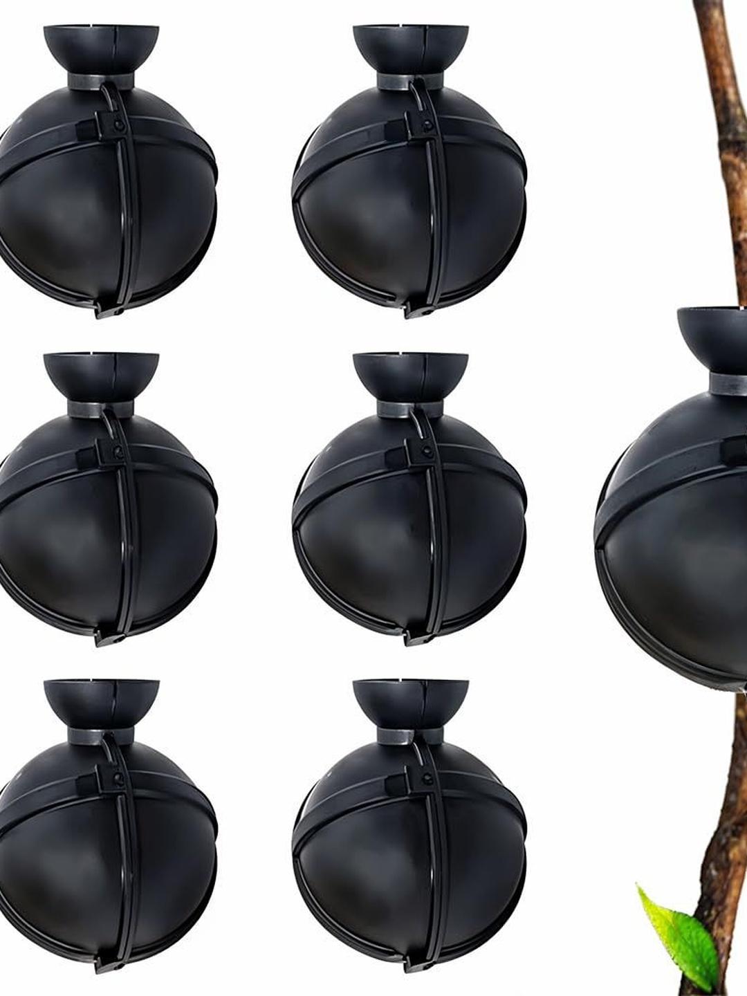 Buy HASTHIP Black Resin Plant Rooting Ball Air Layering 6Pcs ...